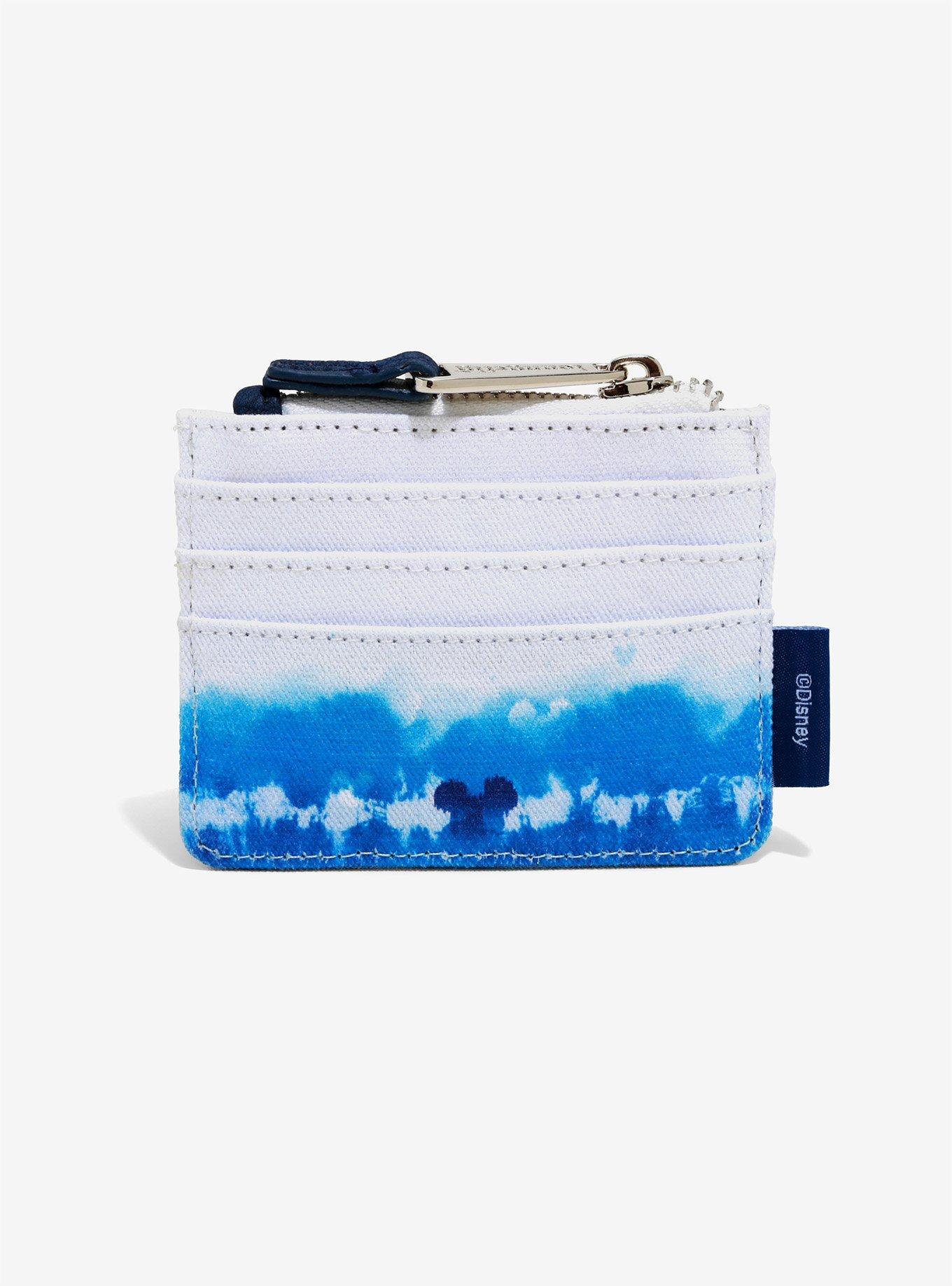 Loungefly Disney Mickey Mouse Dip-Dye Canvas Cardholder - BoxLunch ...