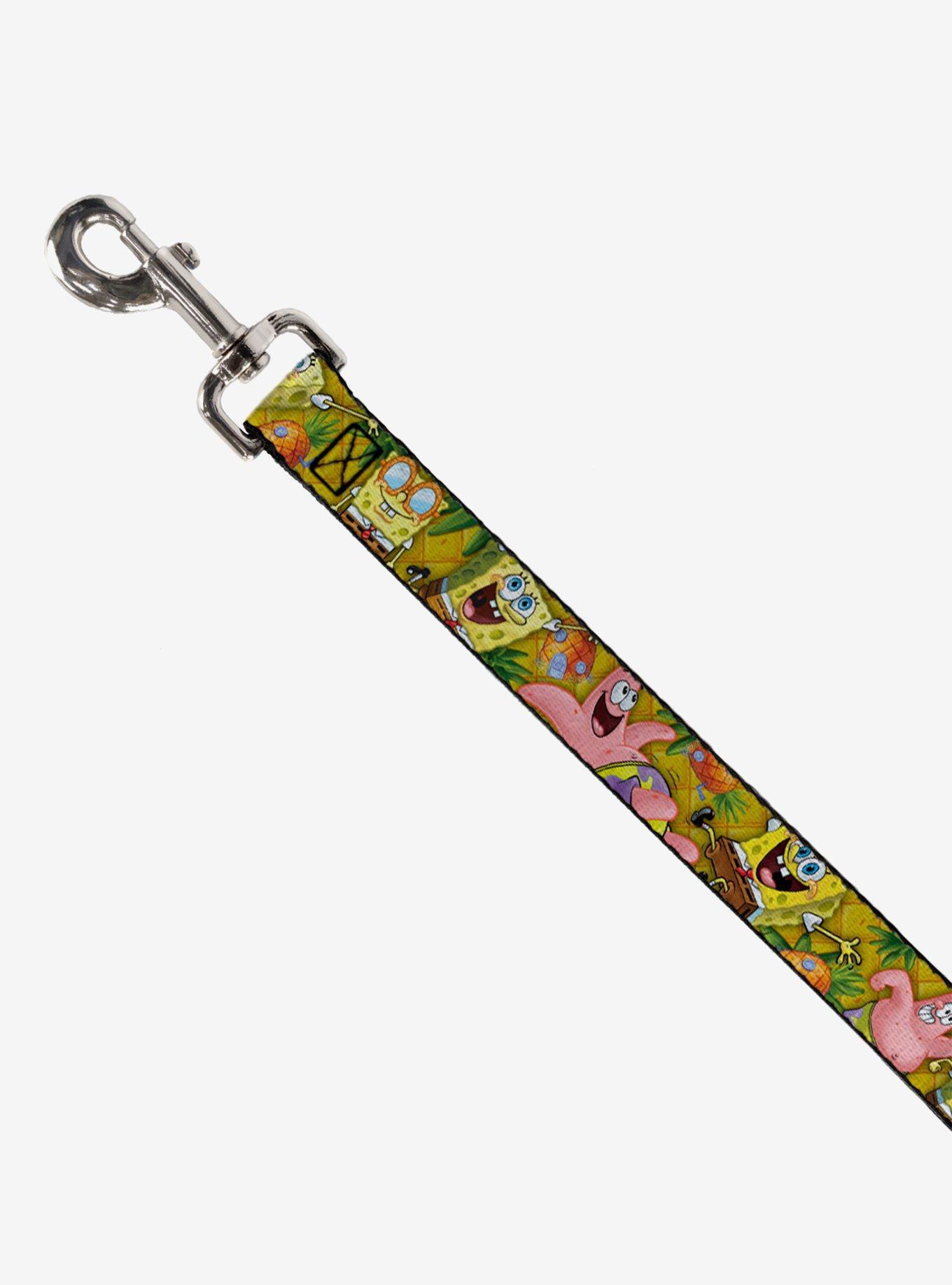 Spongebob Squarepants Patrick Starfish Poses Pineapple Dog Leash | BoxLunch