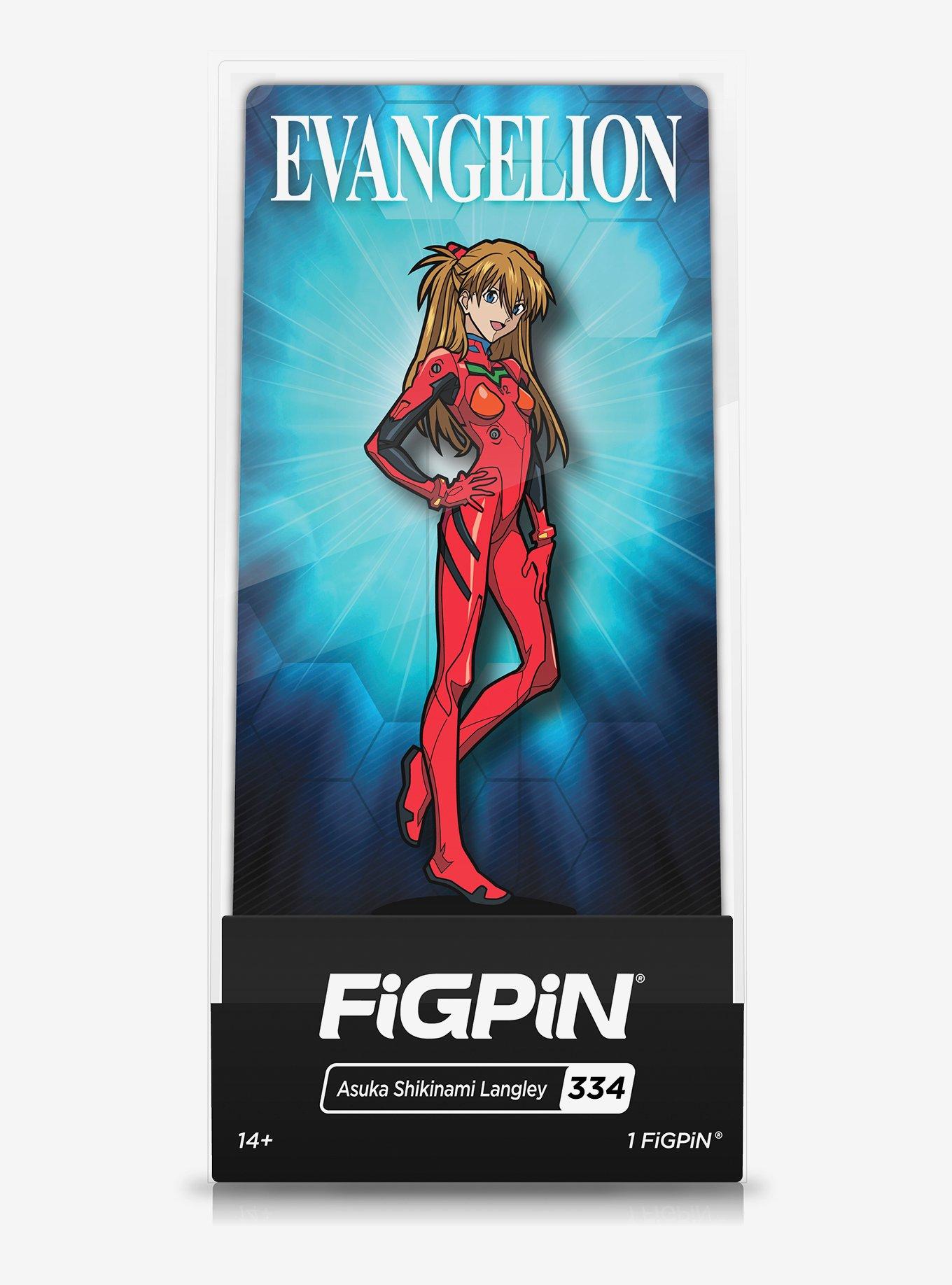 FiGPiN Evangelion Asuka Shikinami Langley Collectible Enamel Pin | Hot ...