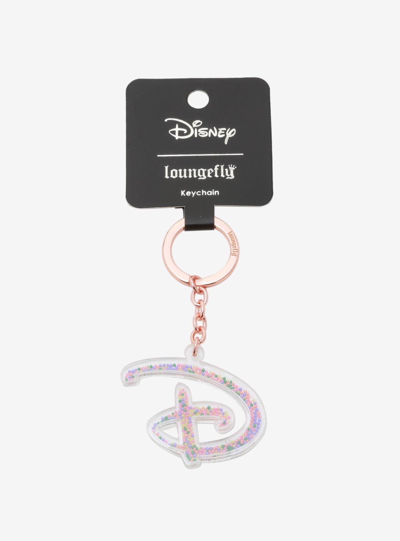 Loungefly Disney Logo Multicolored Keychain - BoxLunch Exclusive | BoxLunch
