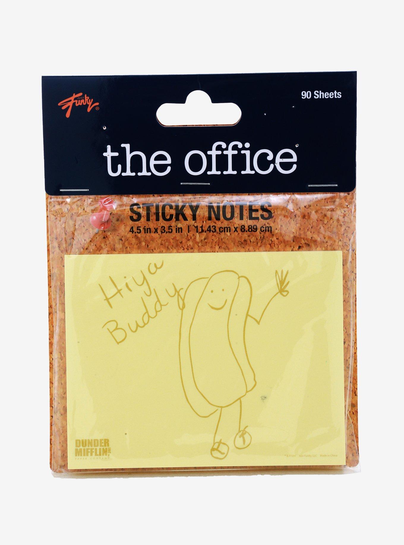The Office Hiya Buddy Sticky Notes | Hot Topic