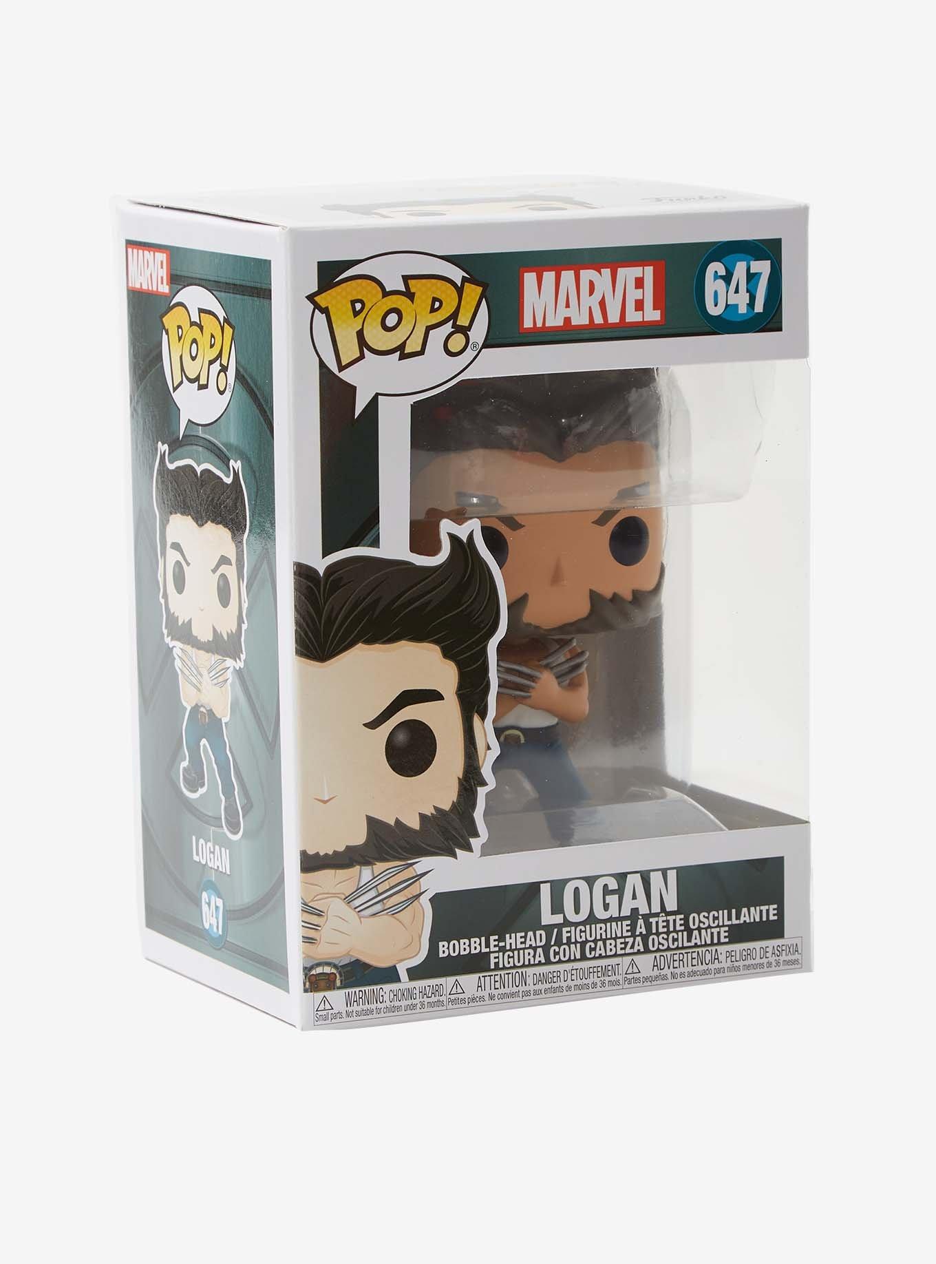 Funko Marvel X-Men 20th Anniversary Pop! Logan Vinyl Bobble-Head | Hot ...