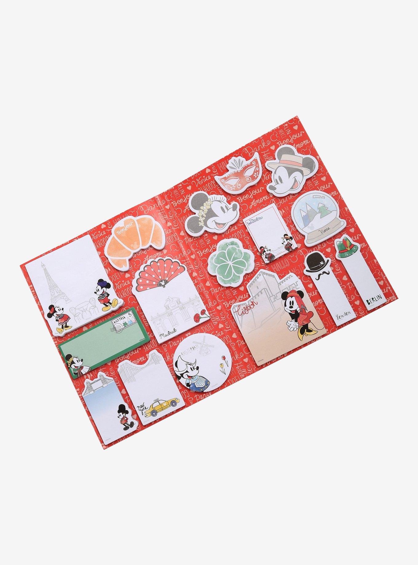 Disney Mickey & Minnie Travel Sticky Note Set - BoxLunch Exclusive ...