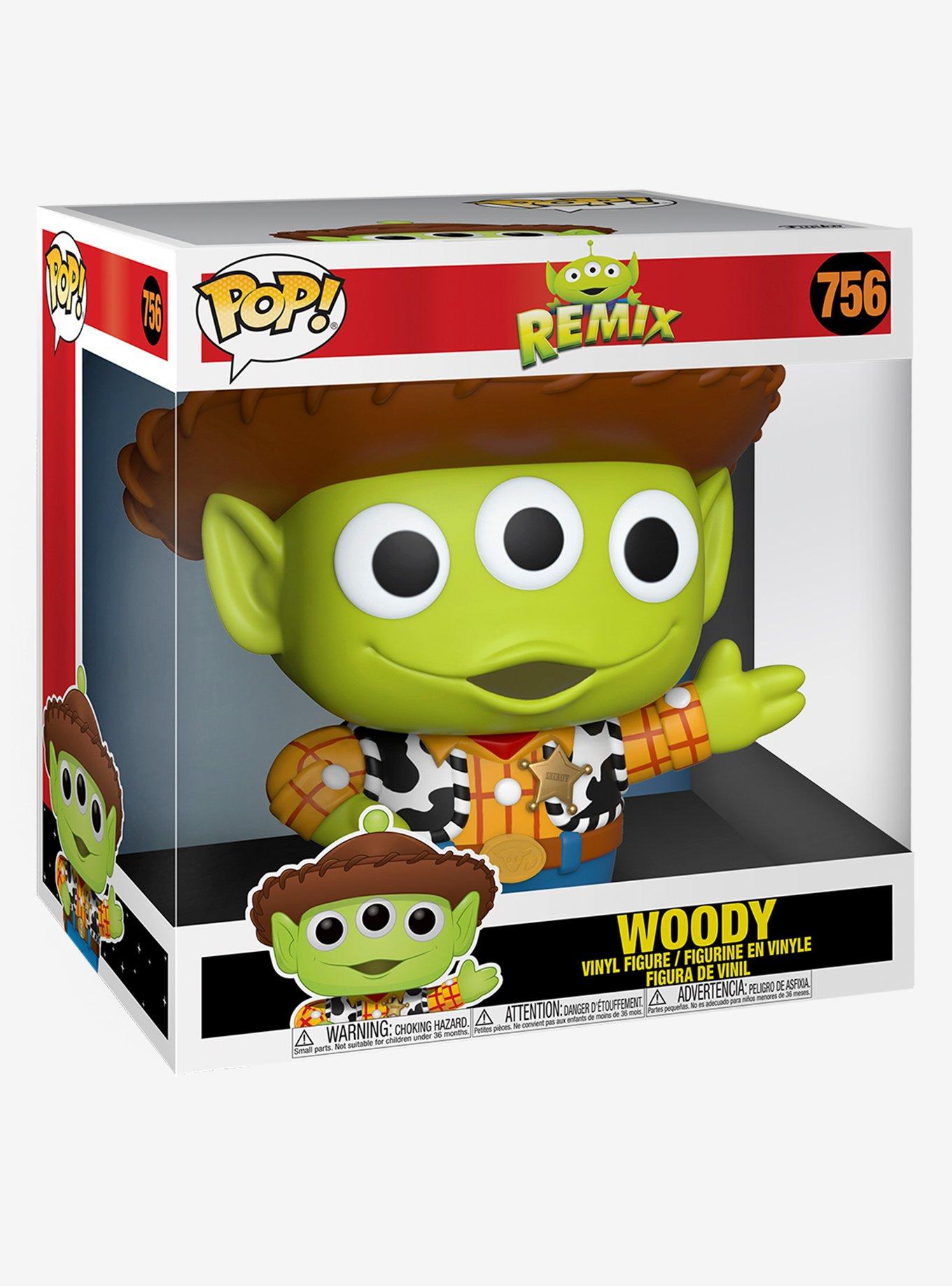 Funko Pop! Disney Pixar Alien Remix Woody 10 Inch Vinyl Figure | BoxLunch