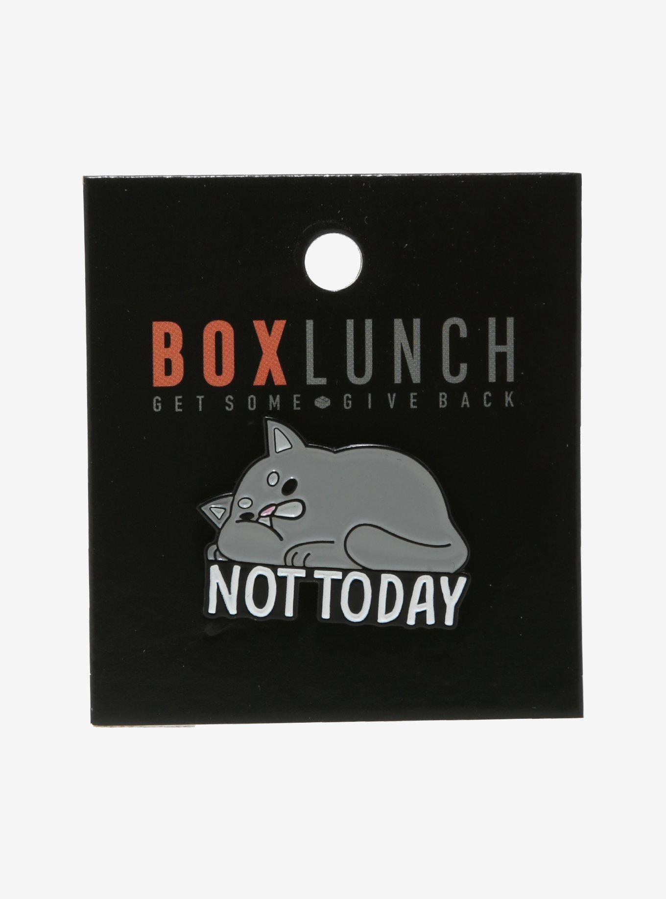 Not Today Cat Enamel Pin | BoxLunch