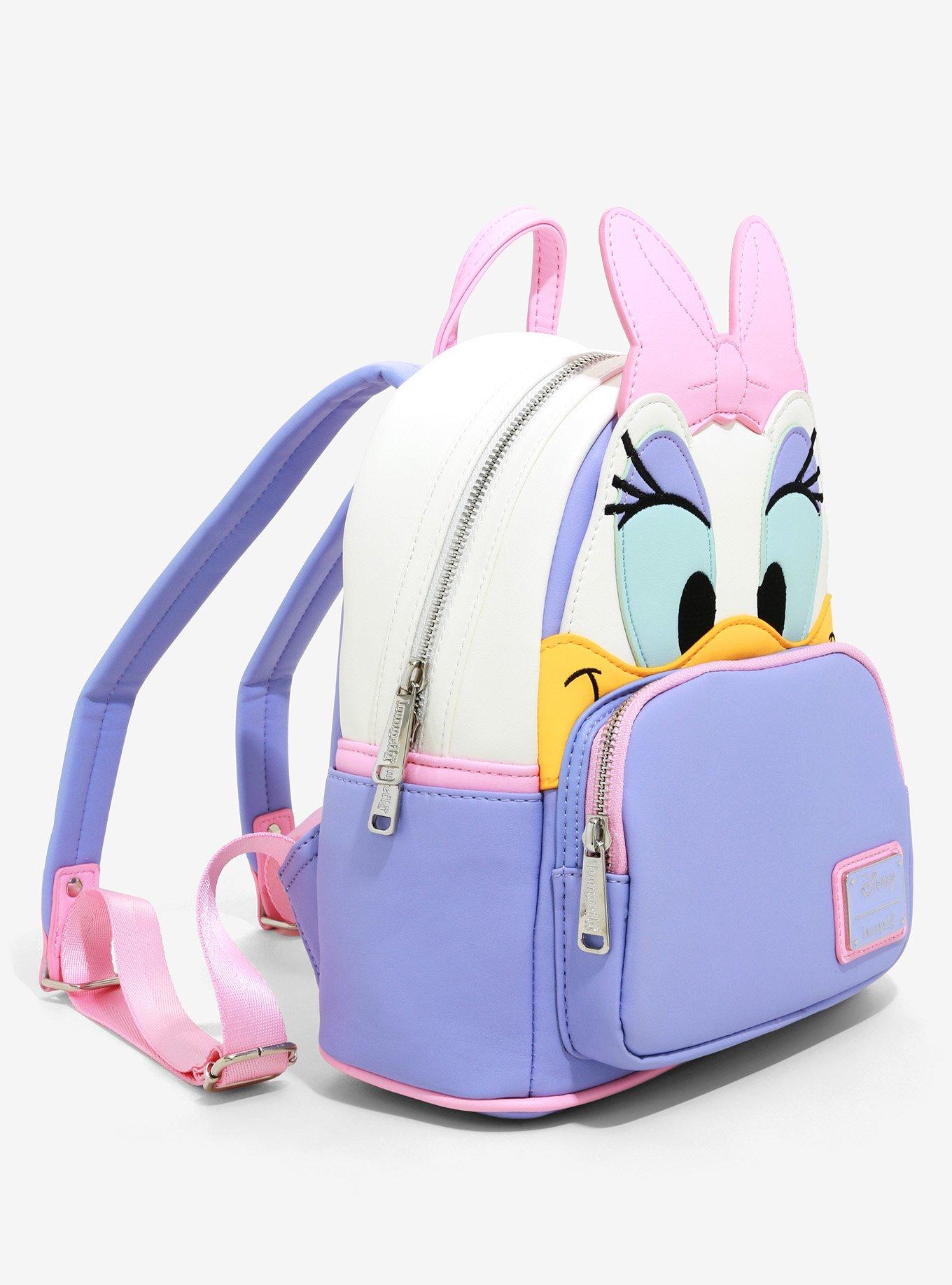Loungefly Disney Daisy Duck Figural Mini Backpack | BoxLunch