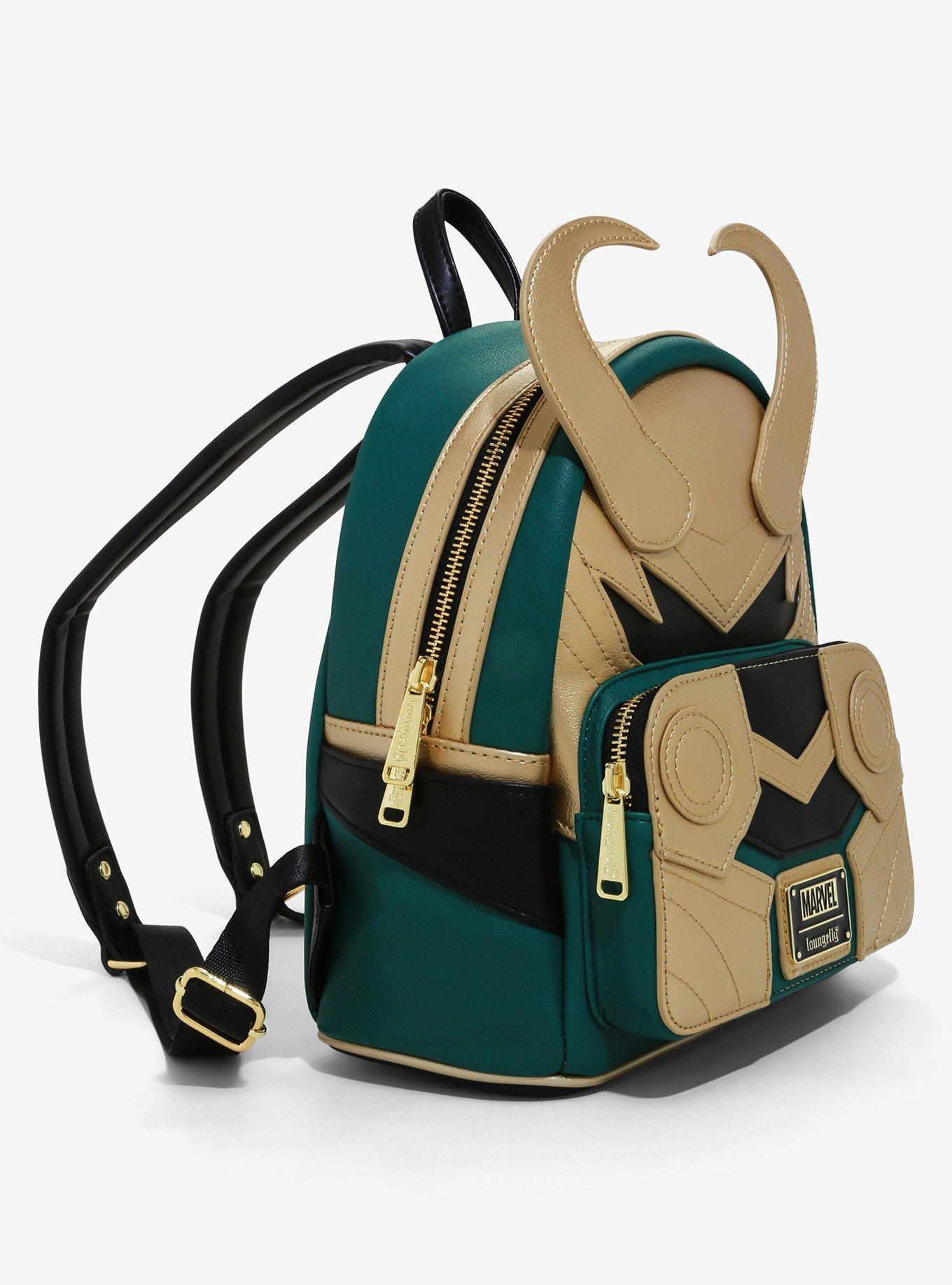 Loungefly Marvel Loki Figural Mini Backpack | BoxLunch