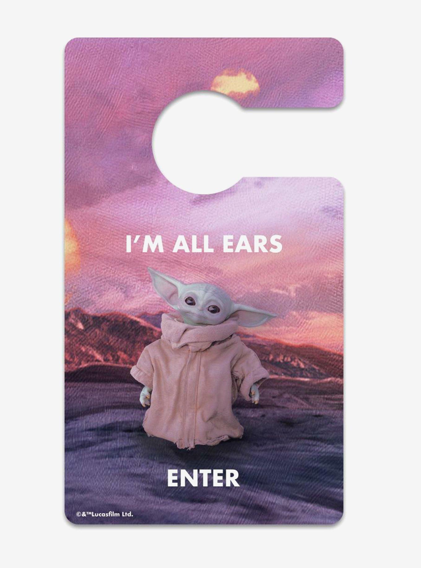 Star Wars The Mandalorian The Child Reversable Door Sign | BoxLunch