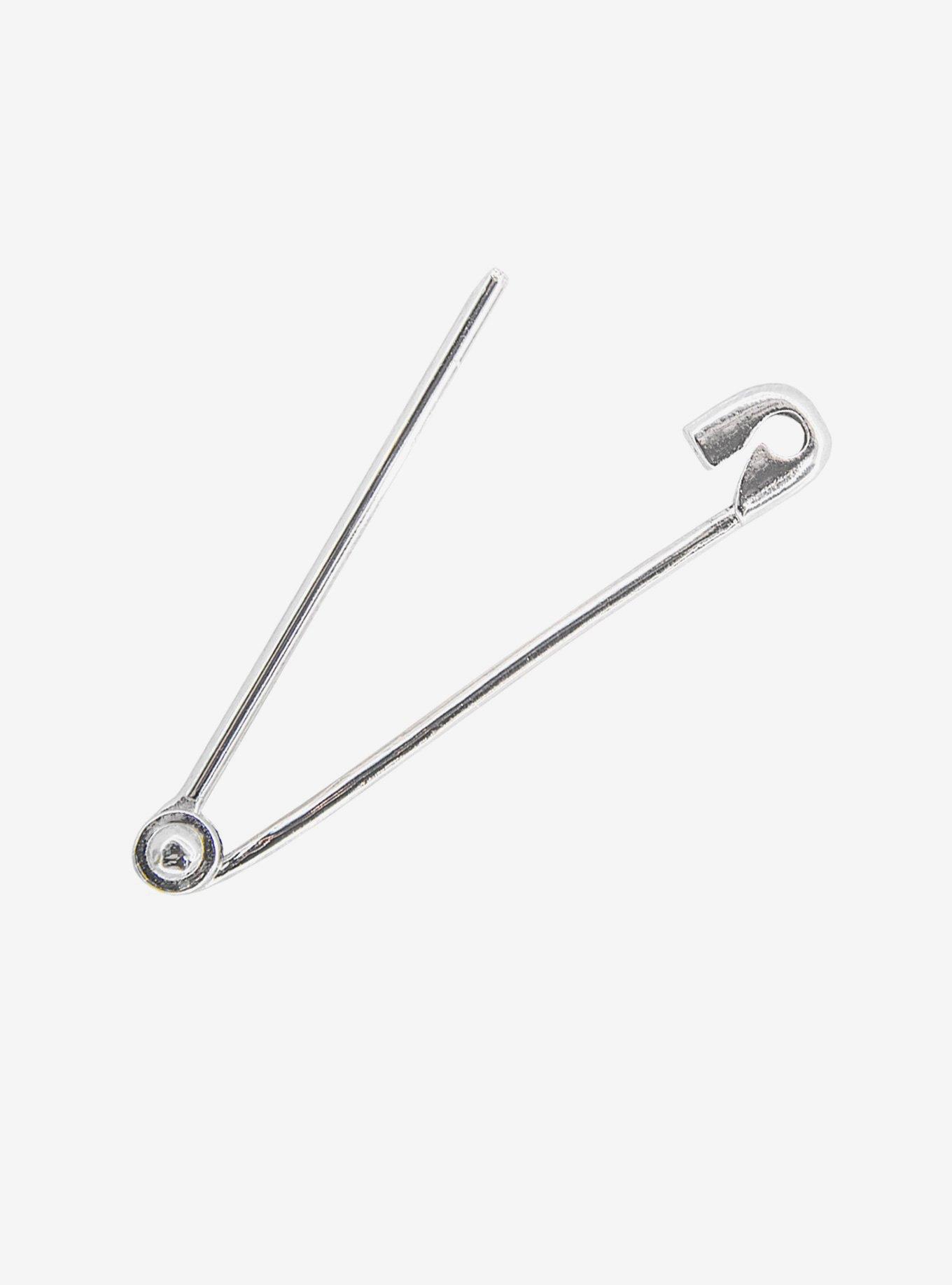 Steel Silver Industrial Safety Pin | Hot Topic