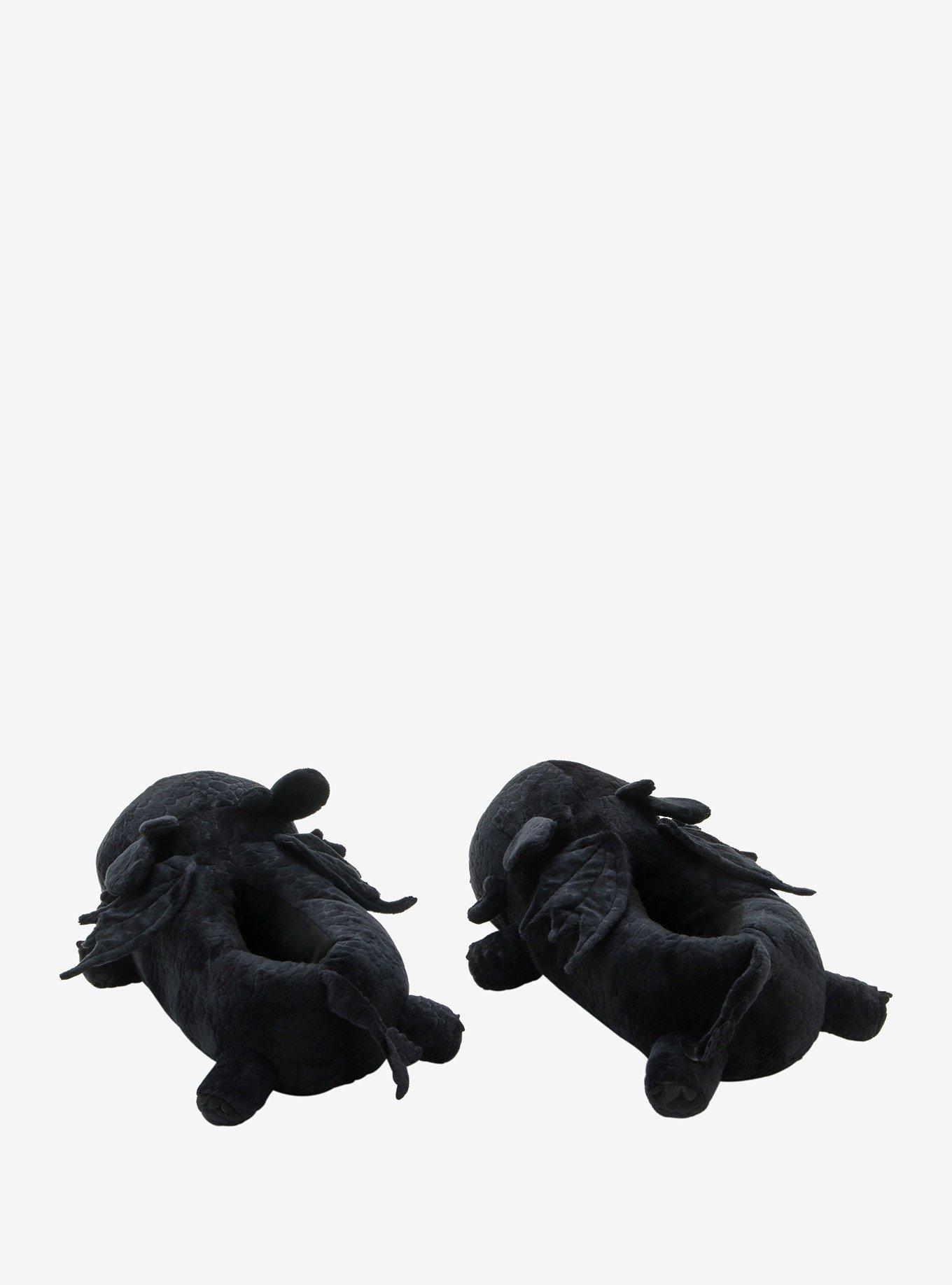 How To Train Your Dragon Toothless Plush Slippers | Hot Topic