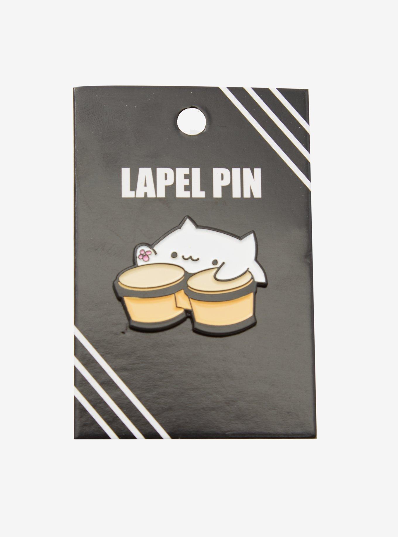Bongo Cat Enamel Pin | Hot Topic