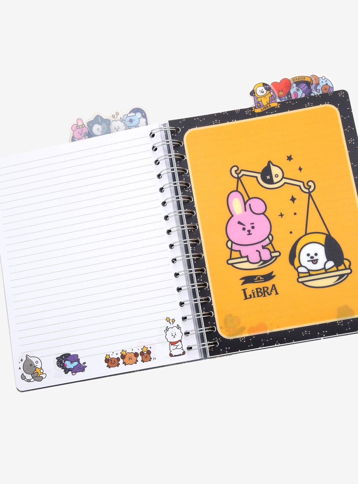 BT21 Astrology Tabbed Journal | Hot Topic