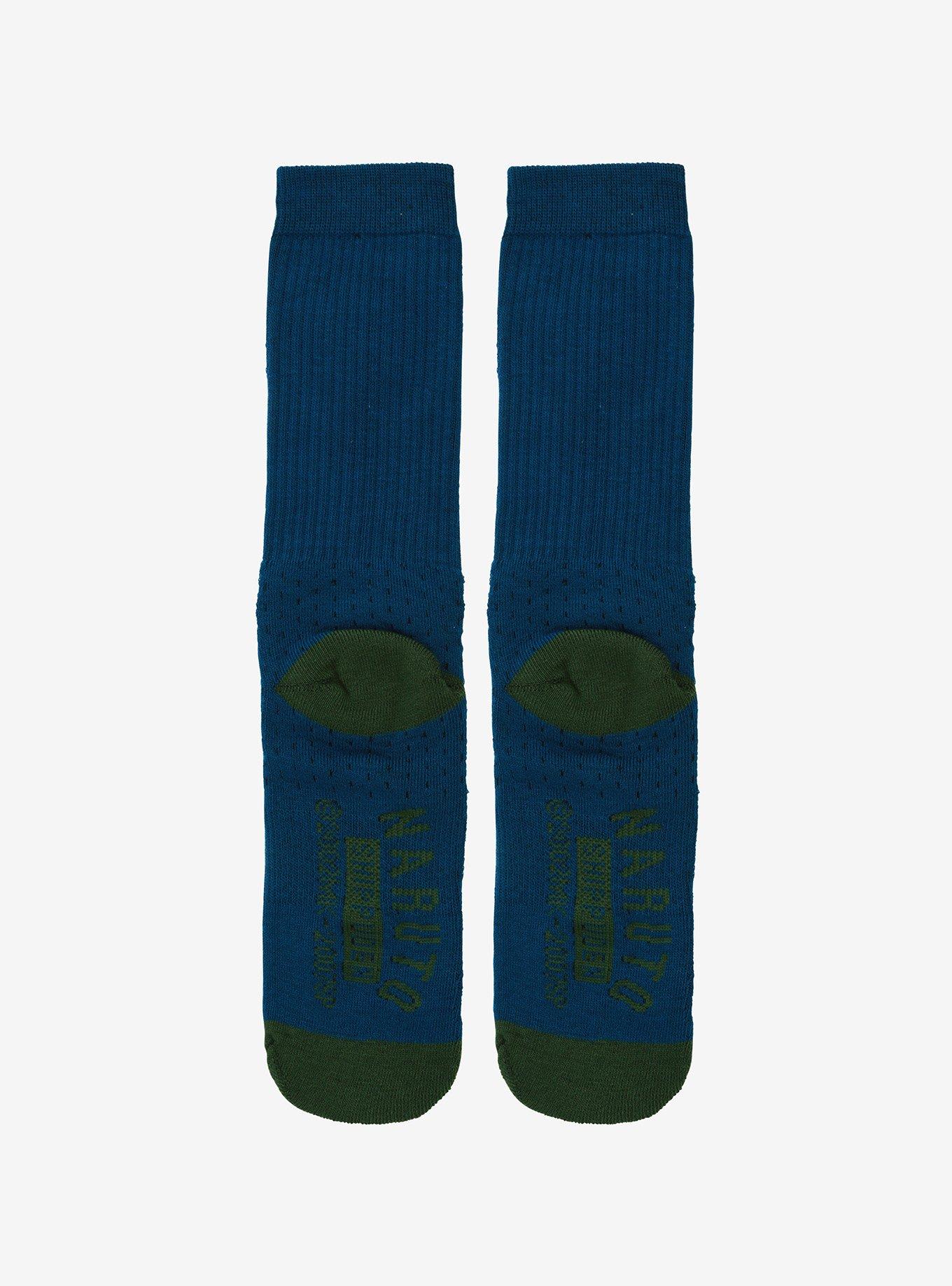 Naruto Shippuden Hidden Leaf Village Crew Socks - BoxLunch Exclusive ...