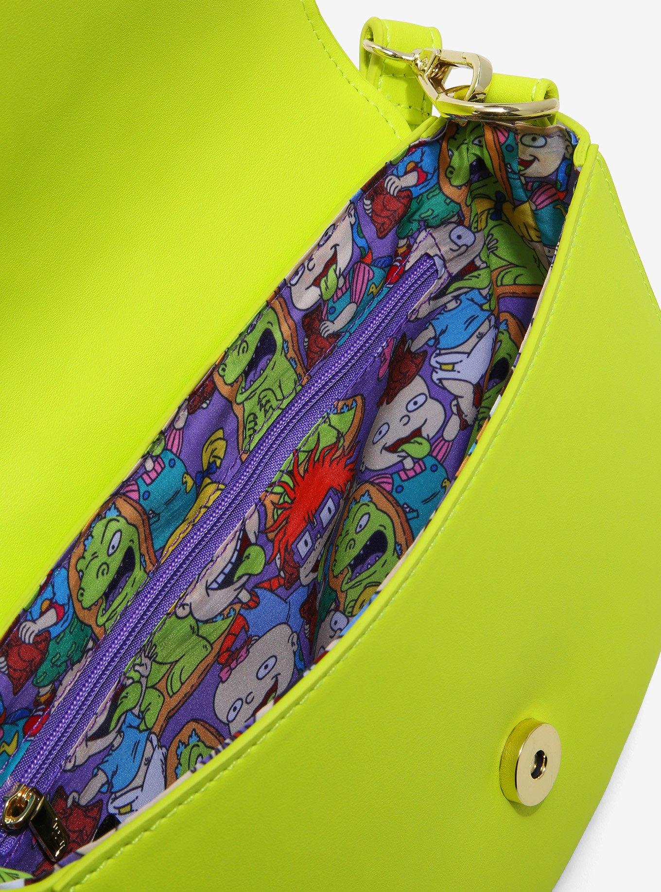 Loungefly Rugrats Reptar Crossbody Bag | Hot Topic