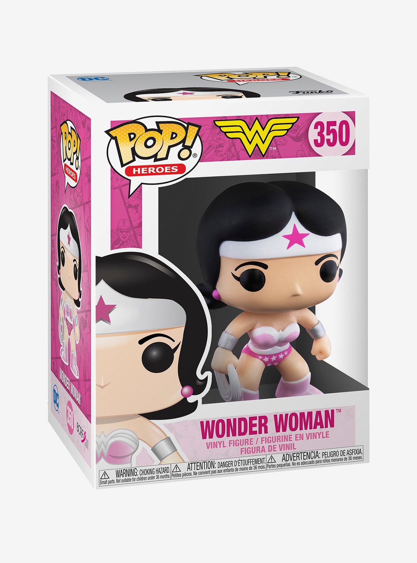 Funko Pop! Heroes DC Comics Wonder Woman Breast Cancer Awareness Vinyl ...