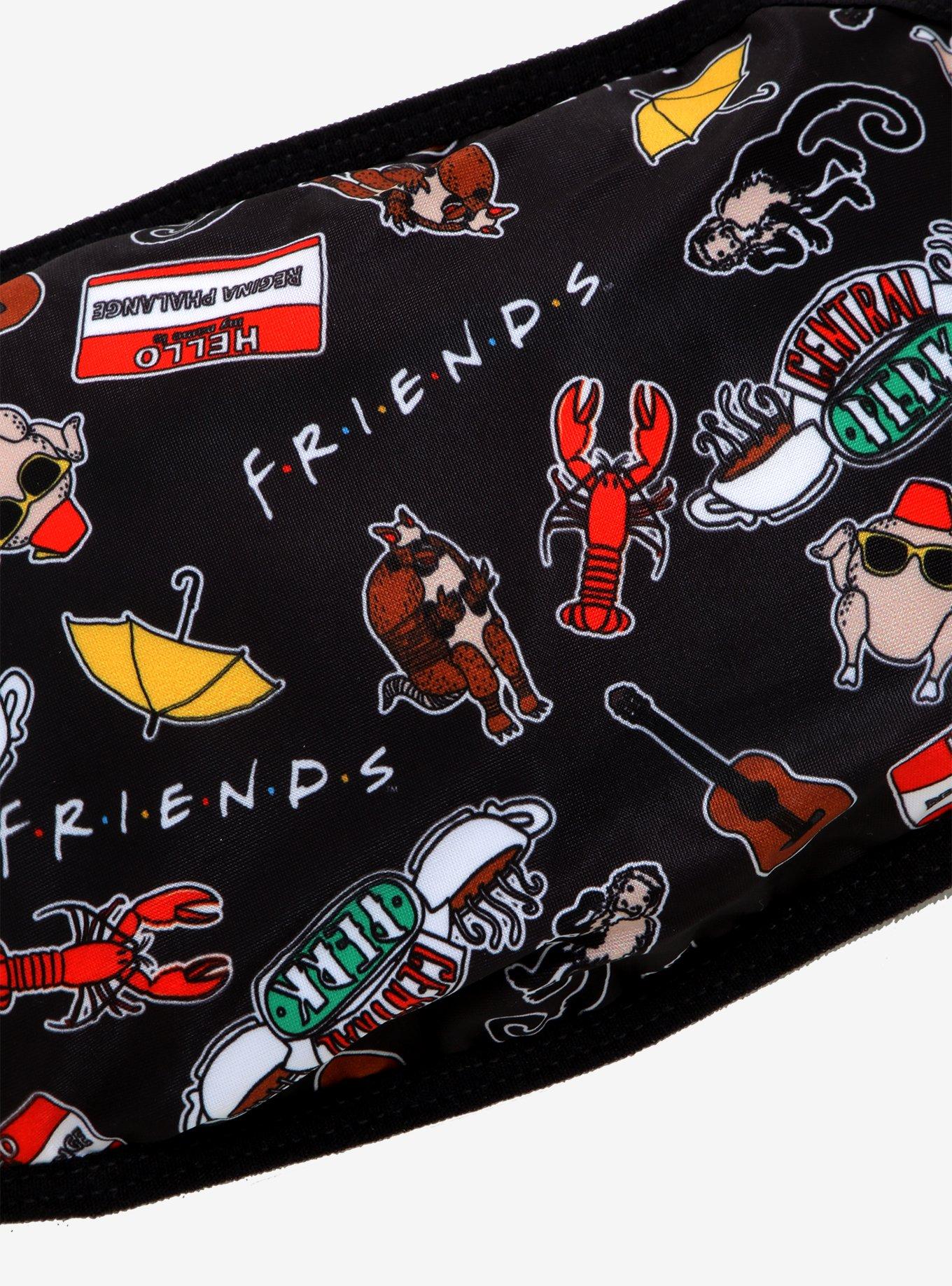 Friends Icons Fashion Face Mask | BoxLunch