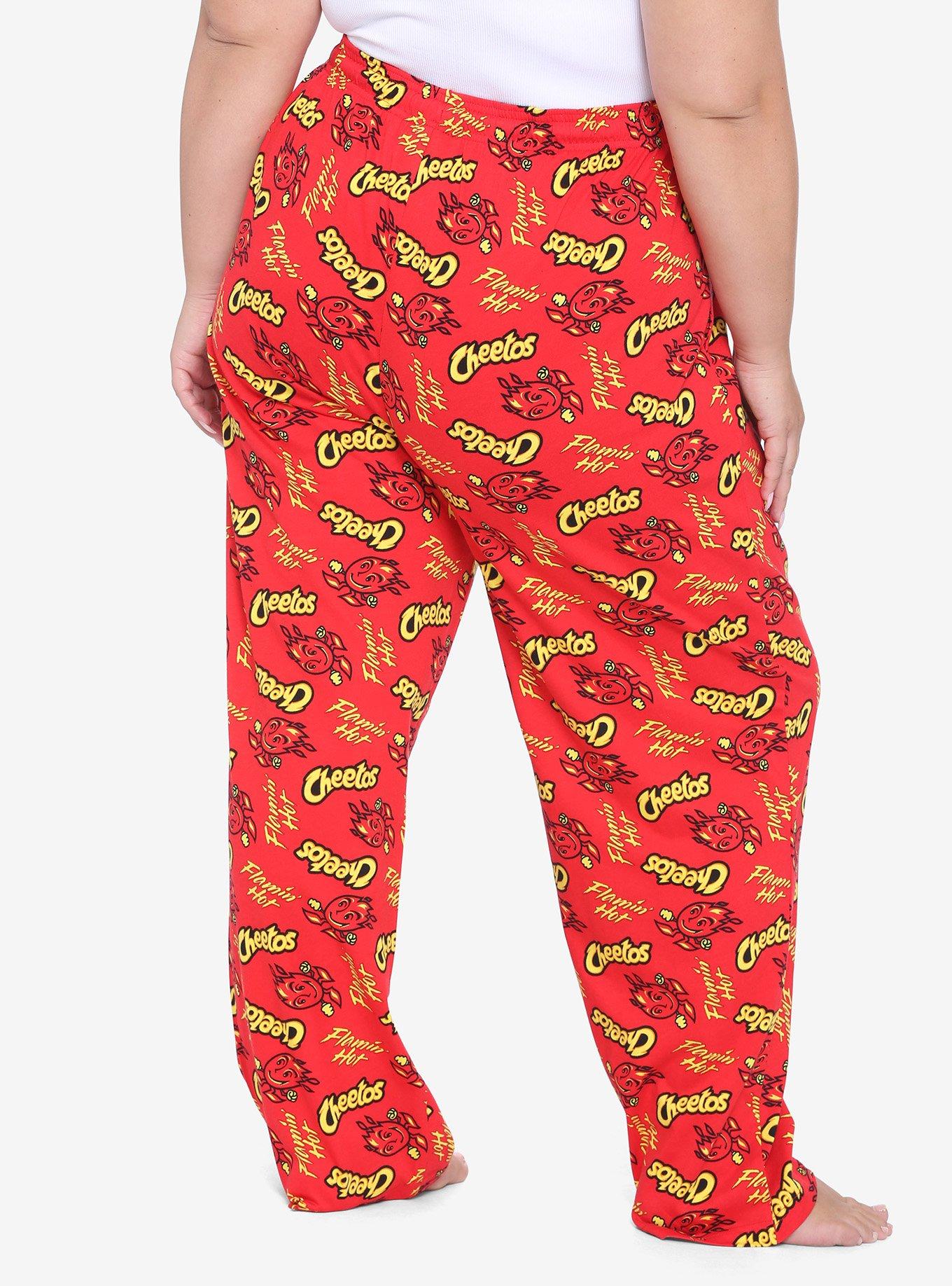 Cheetos Flamin' Hot Logo Girls Pajama Pants Plus Size | Hot Topic