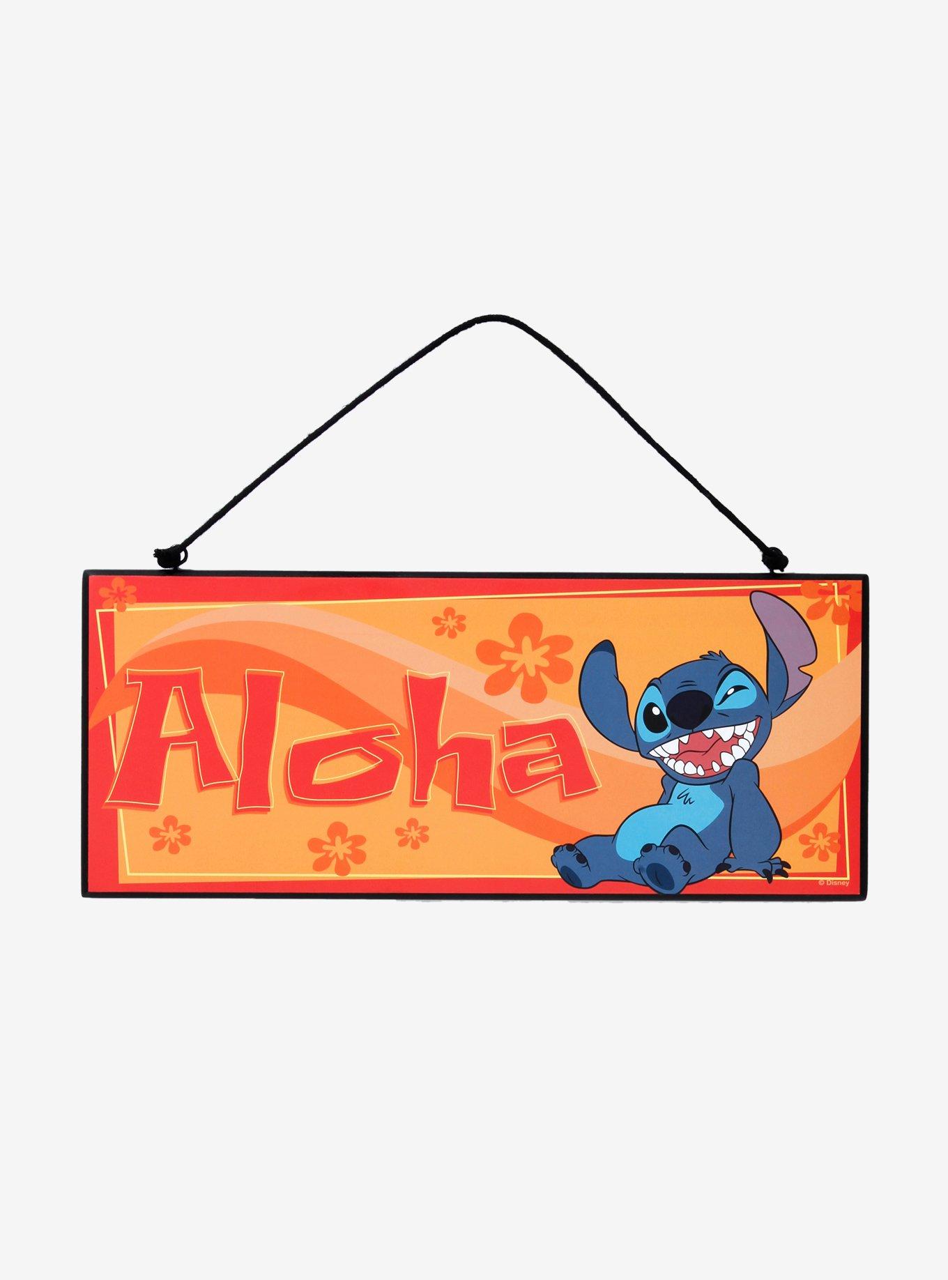 Disney Lilo & Stitch Reversible Hanging Sign - MULTI | Hot Topic