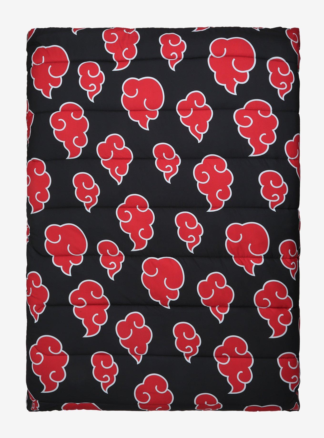 Naruto Shippuden Akatsuki Cloud Comforter | Hot Topic