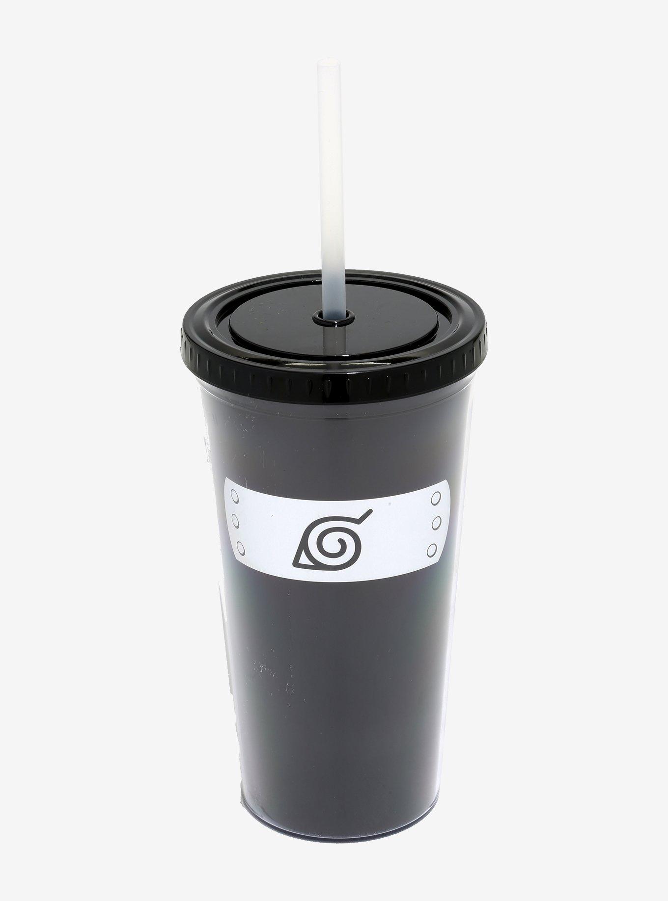 Naruto Shippuden Hidden Leaf Forehead Protector Acrylic Travel Cup ...