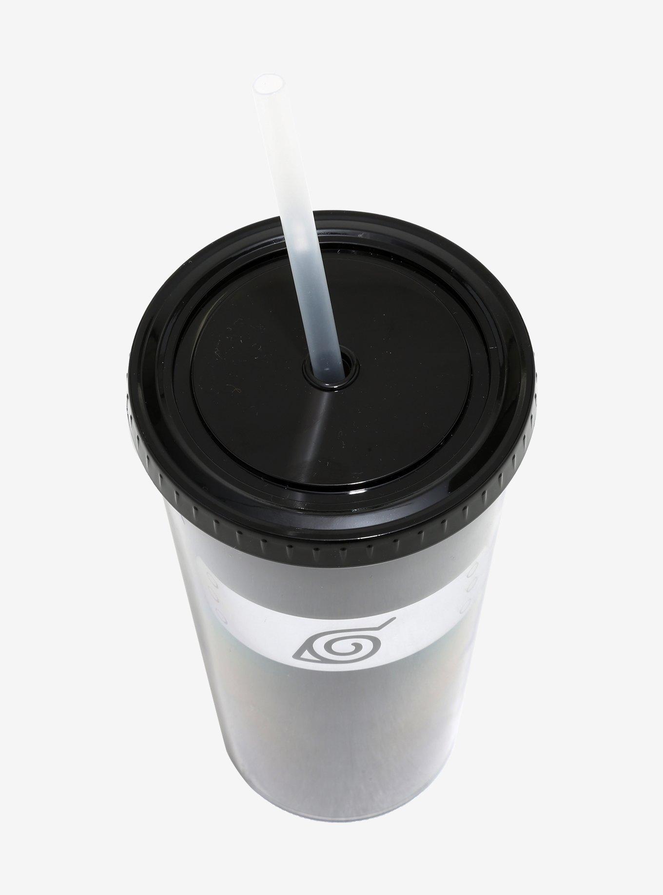 Naruto Shippuden Hidden Leaf Forehead Protector Acrylic Travel Cup ...