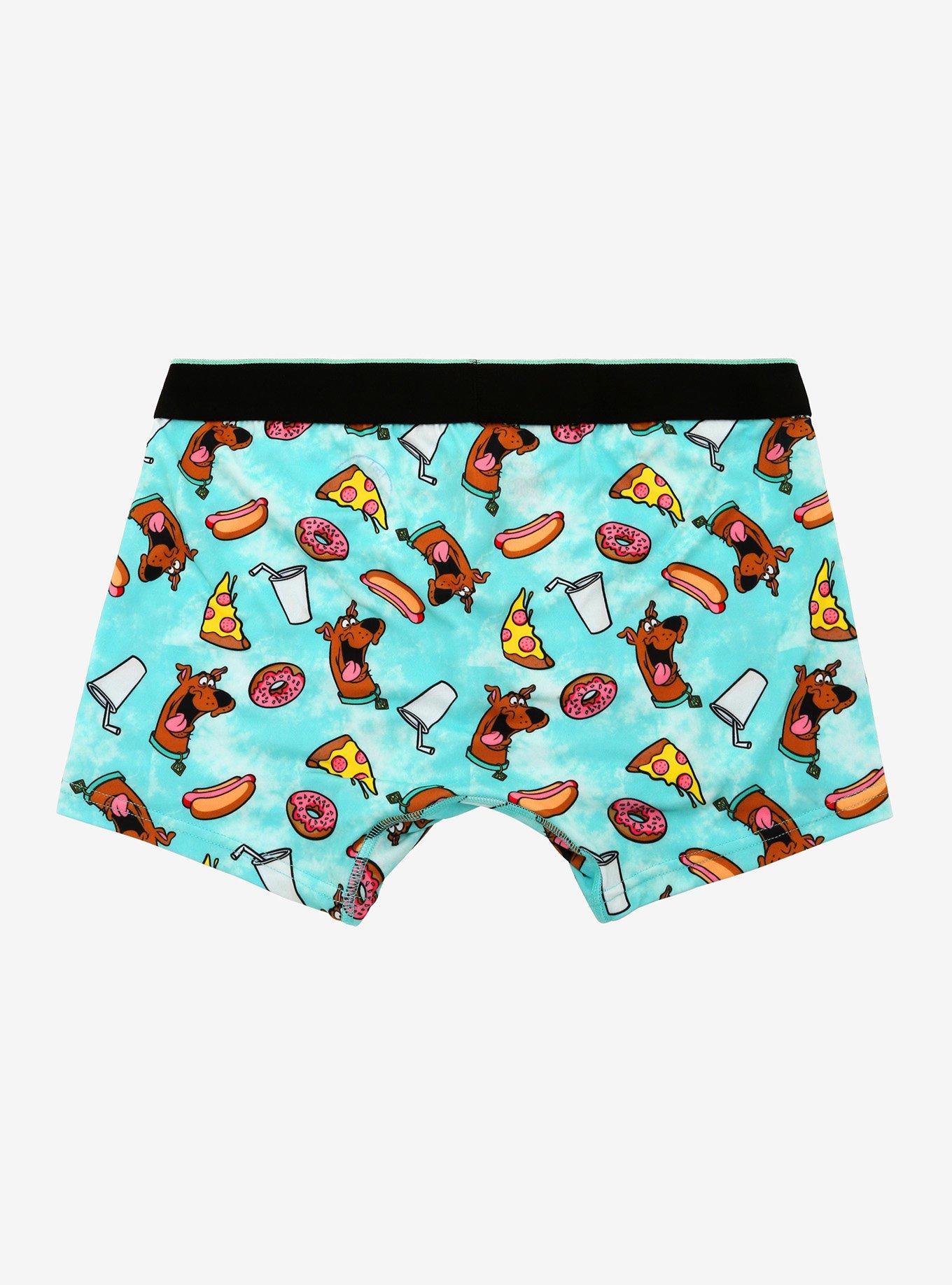 Scooby-Doo Snacks Tie-Dye Boxer Briefs | Hot Topic