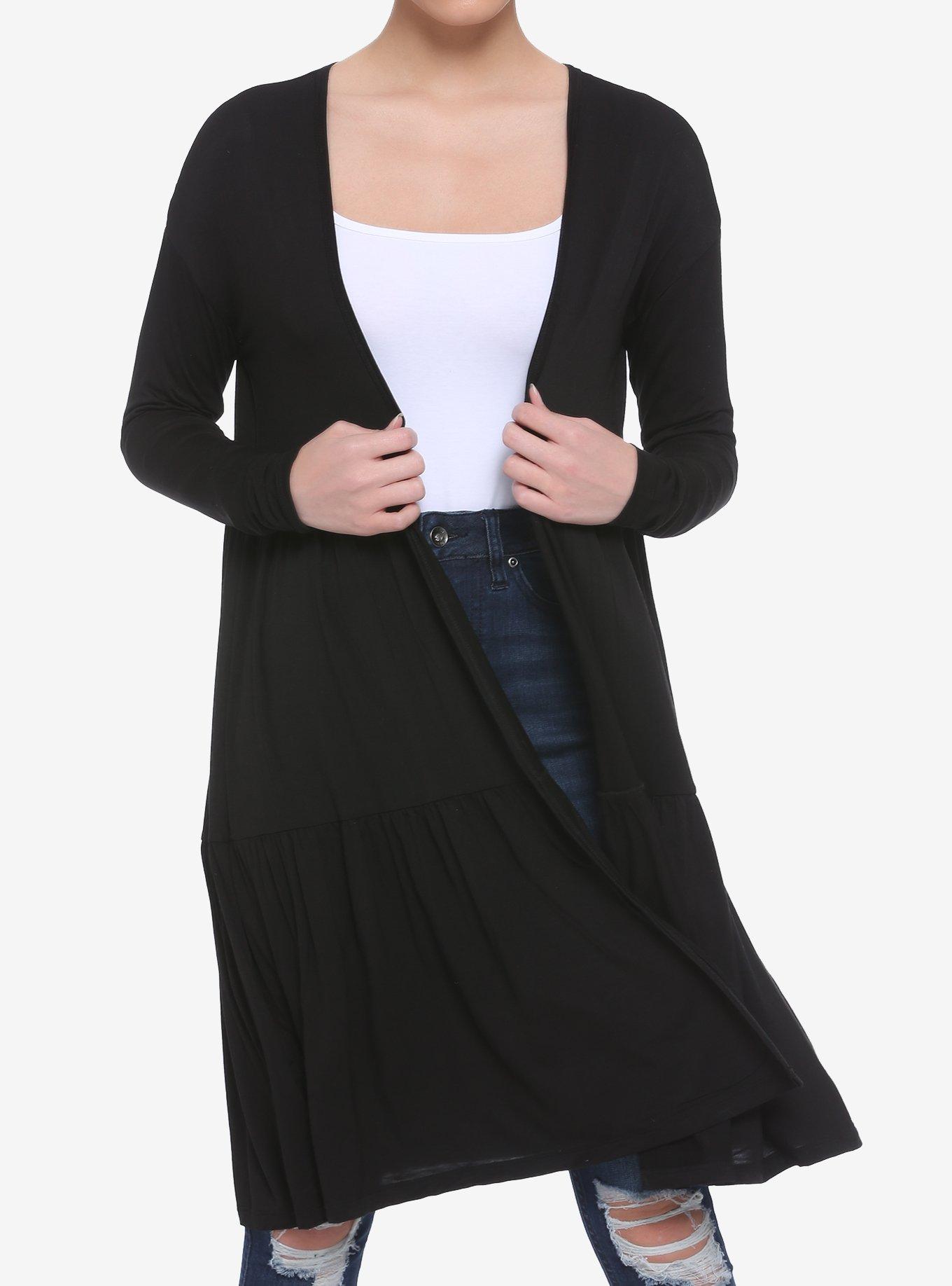 Lace Moon Tiered Girls Open Cardigan | Hot Topic