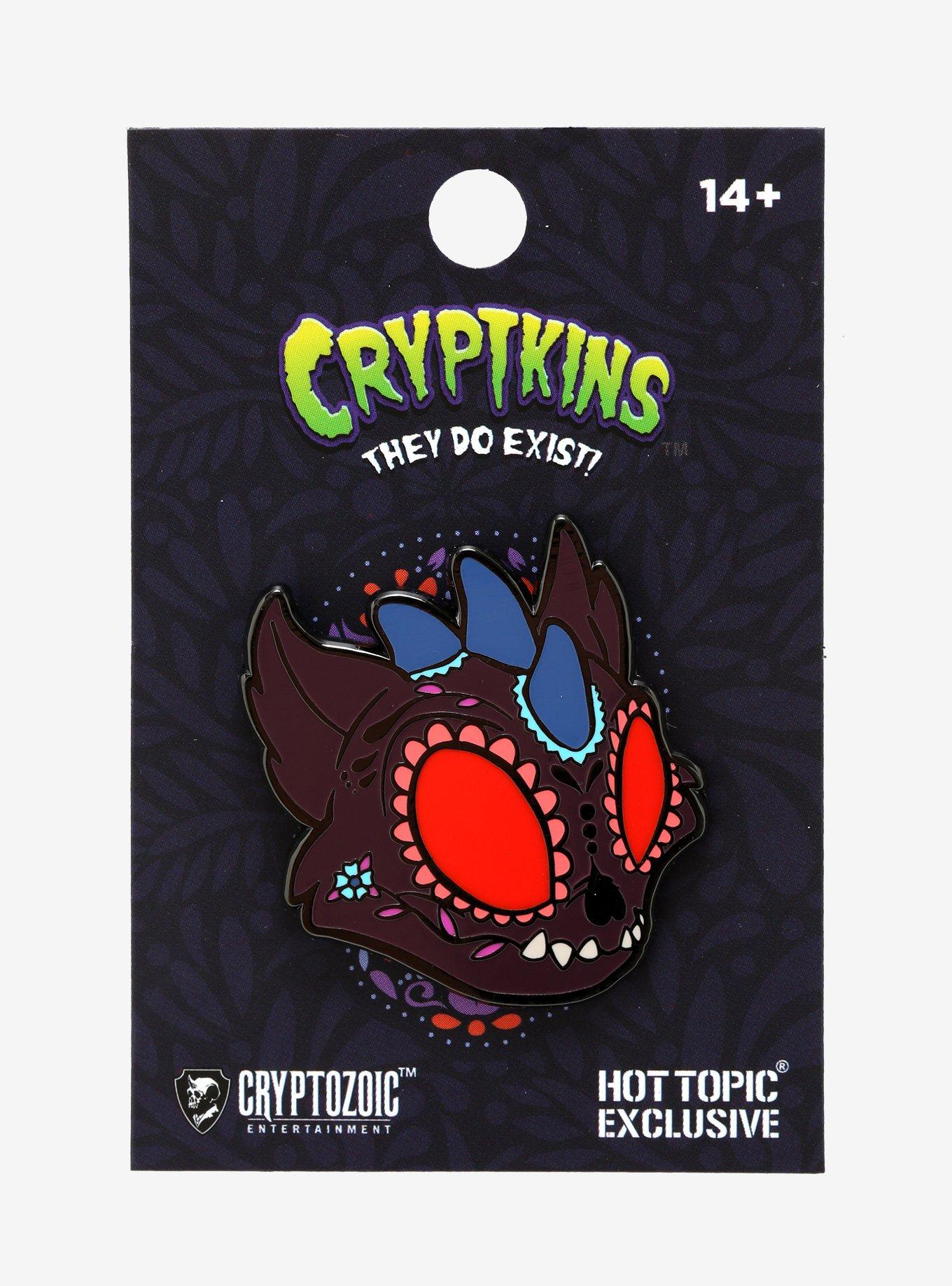 Cryptozoic Cryptkins Chupacabra Day Of The Dead Enamel Pin Hot Topic ...