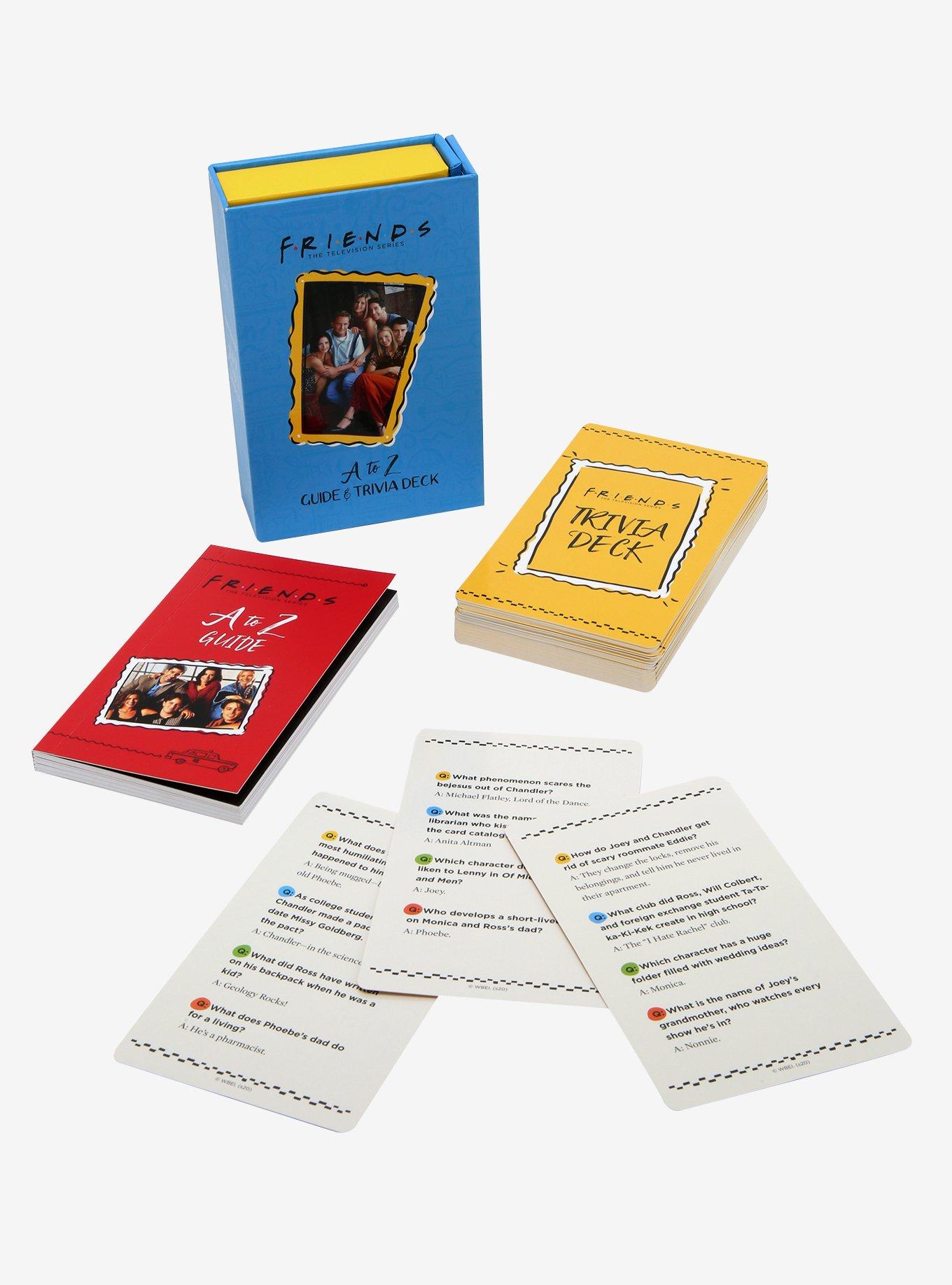 Friends A to Z Guide & Trivia Deck | BoxLunch