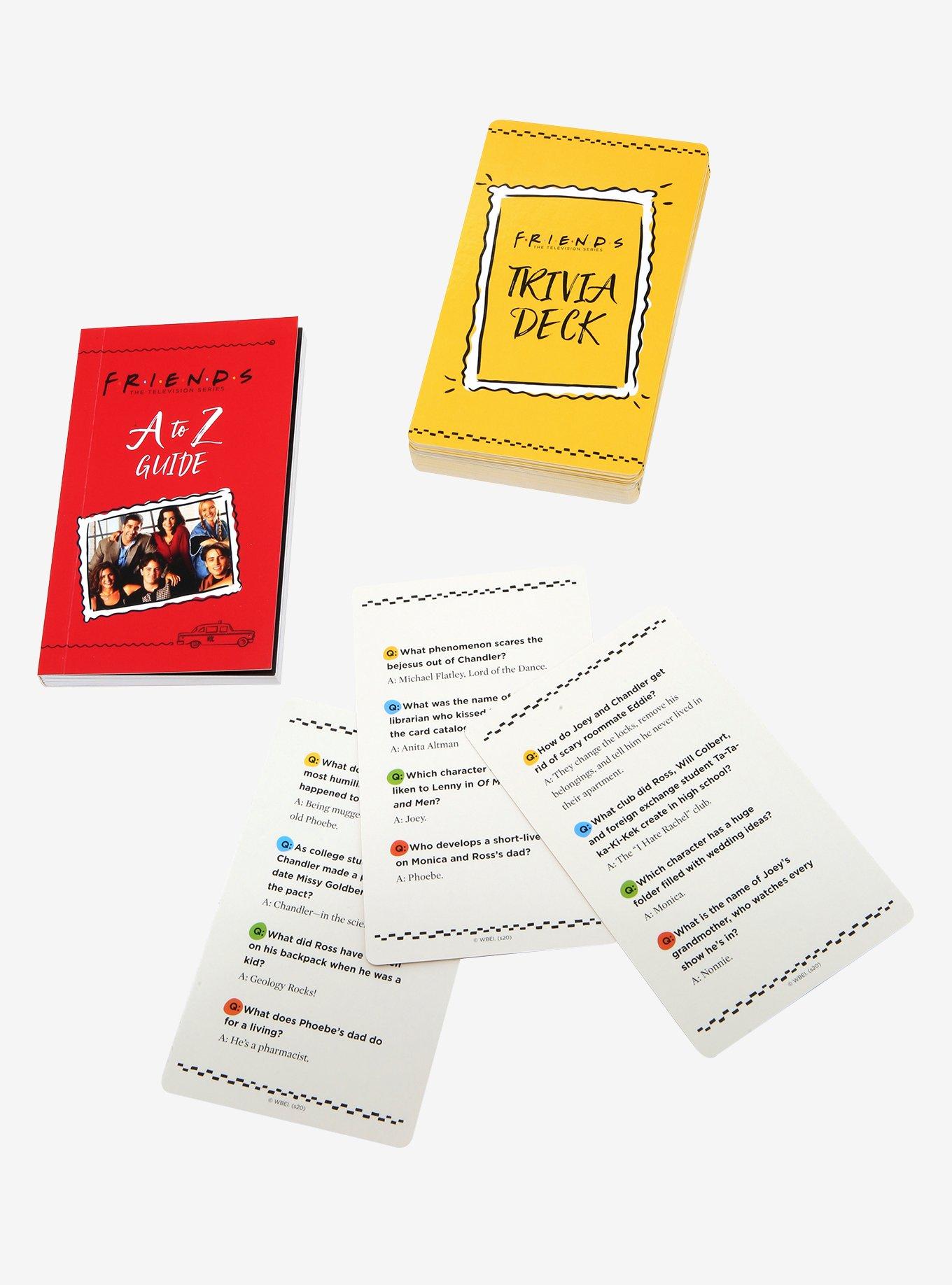 Friends A to Z Guide & Trivia Deck | BoxLunch