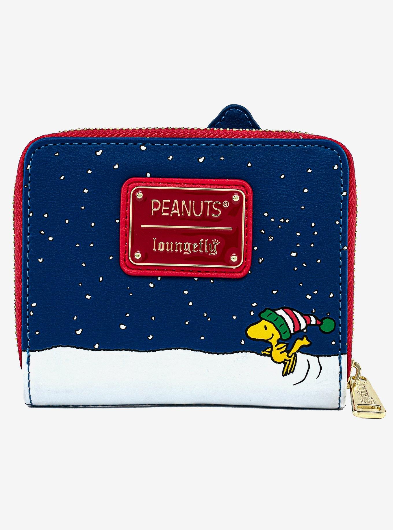 Loungefly Peanuts Snoopy on Doghouse Small Zip Wallet | BoxLunch