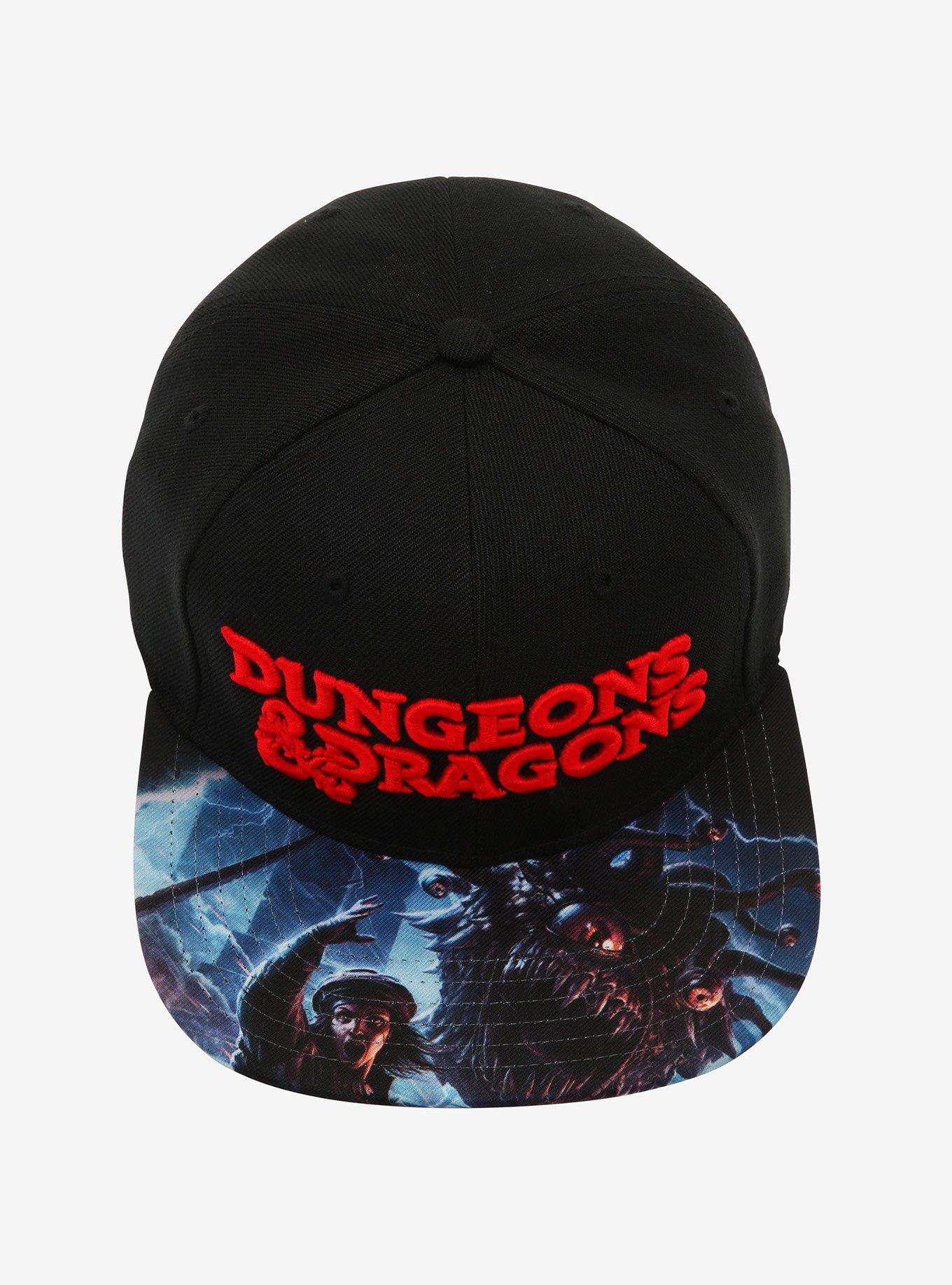 Dungeons & Dragons Beholder Art Snapback Hat | Hot Topic