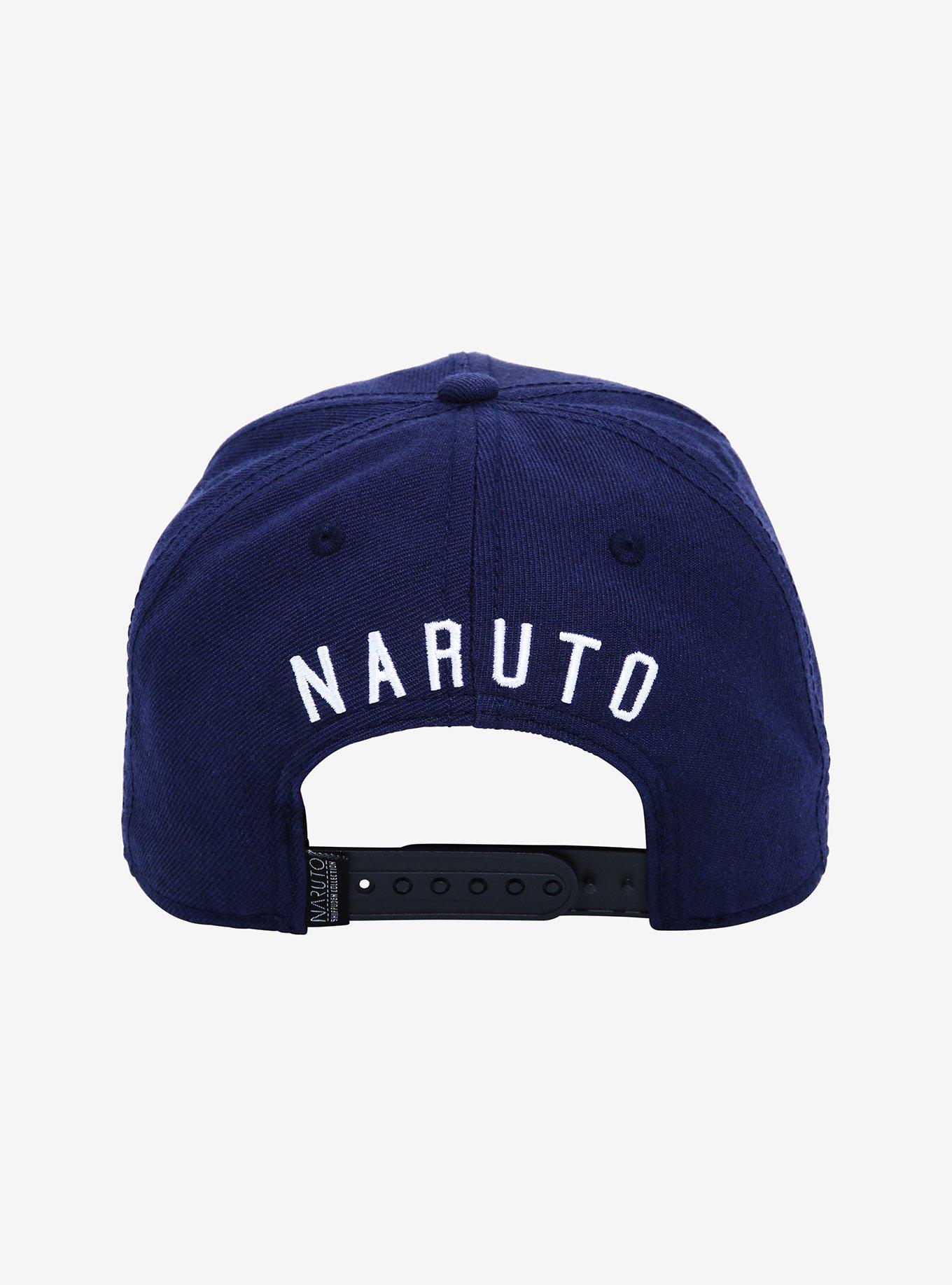 Naruto Shippuden Hidden Leaf Forehead Protector Snapback Hat | Hot Topic