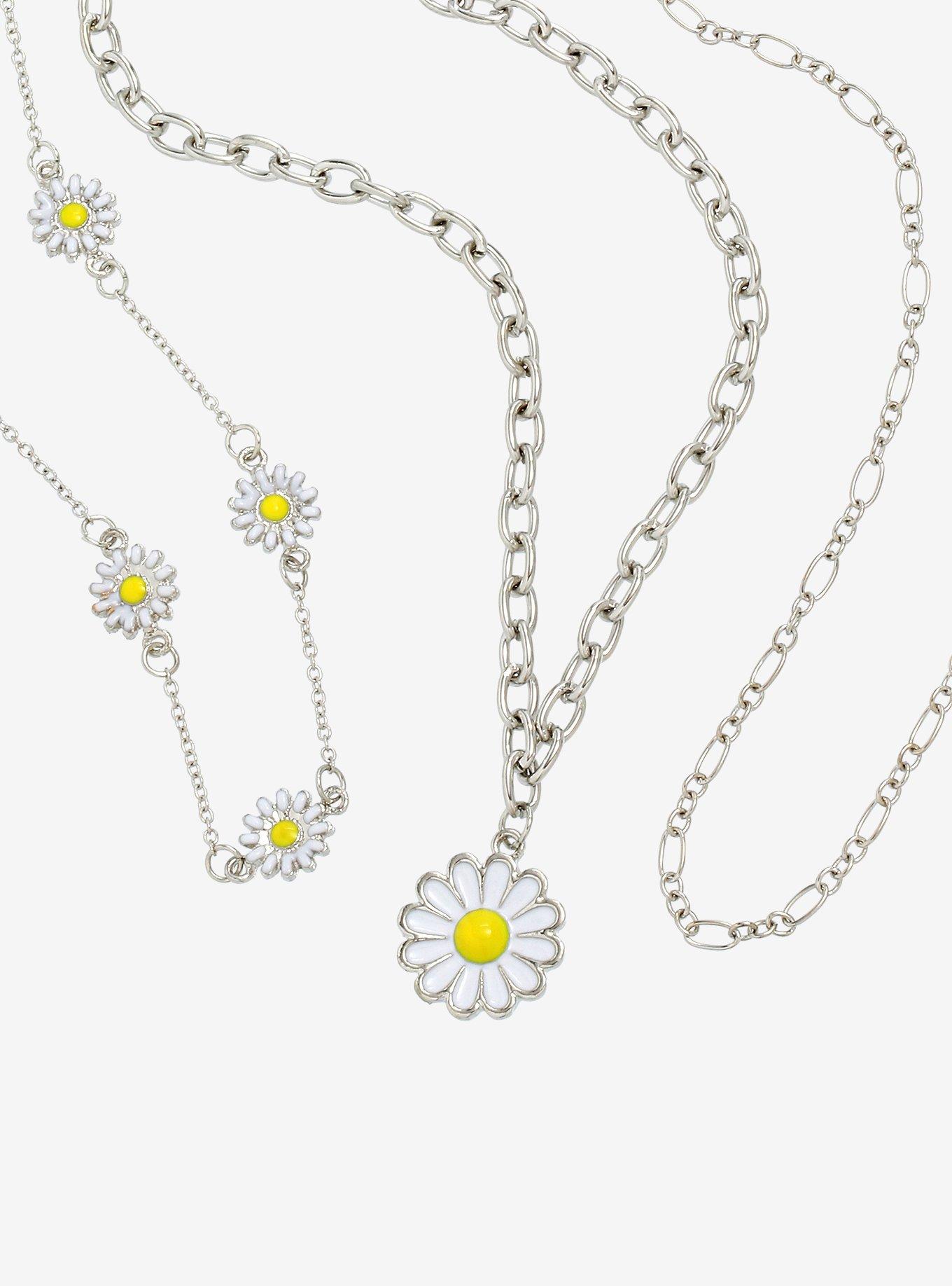 Daisy Chain Necklace Set | Hot Topic