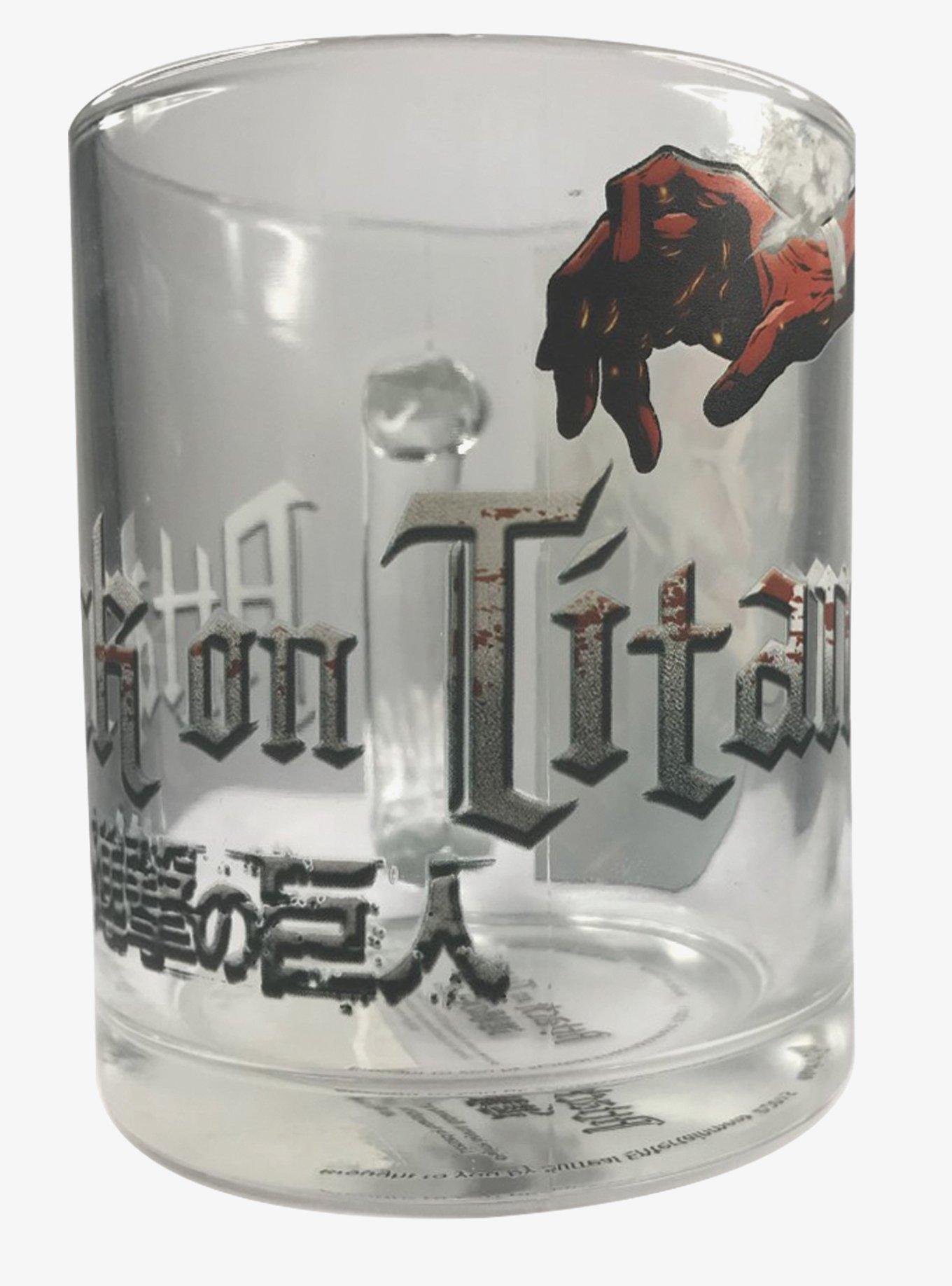 Attack On Titan Colossal Titan Glass Mug | Hot Topic