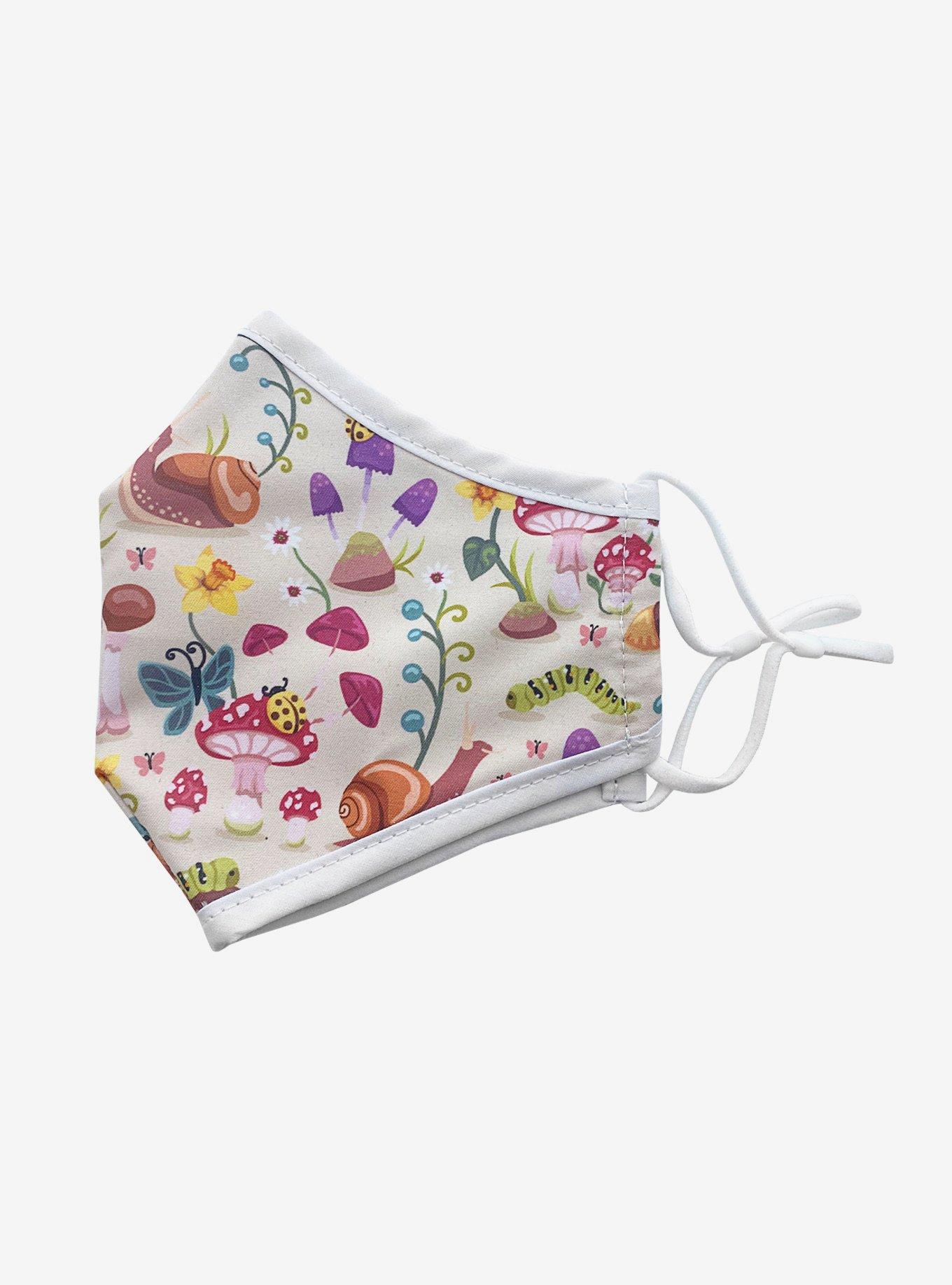 Cottage Snails Fashion Face Mask | Hot Topic