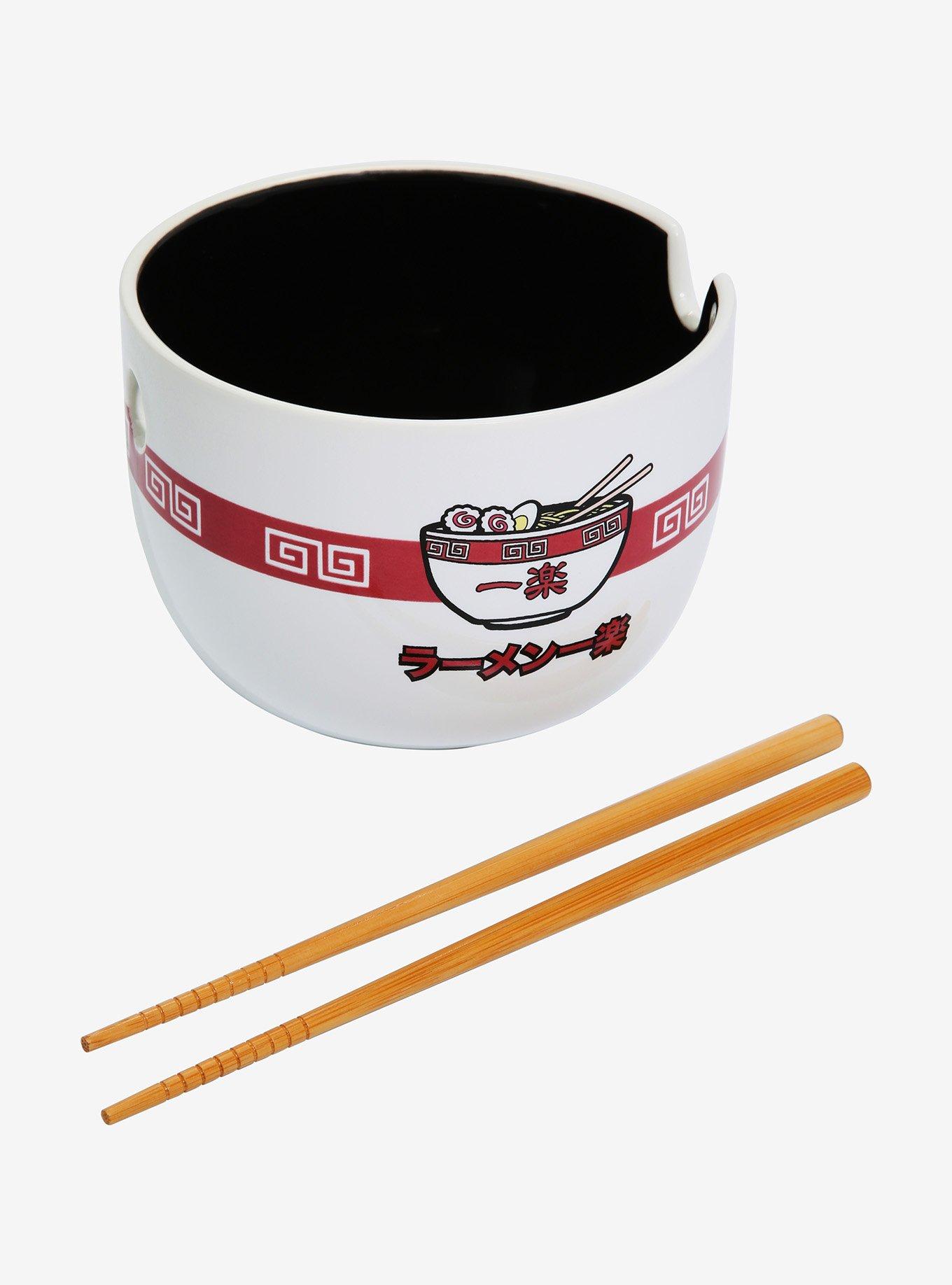Naruto Shippuden Ichiraku Ramen Bowl with Chopsticks | BoxLunch