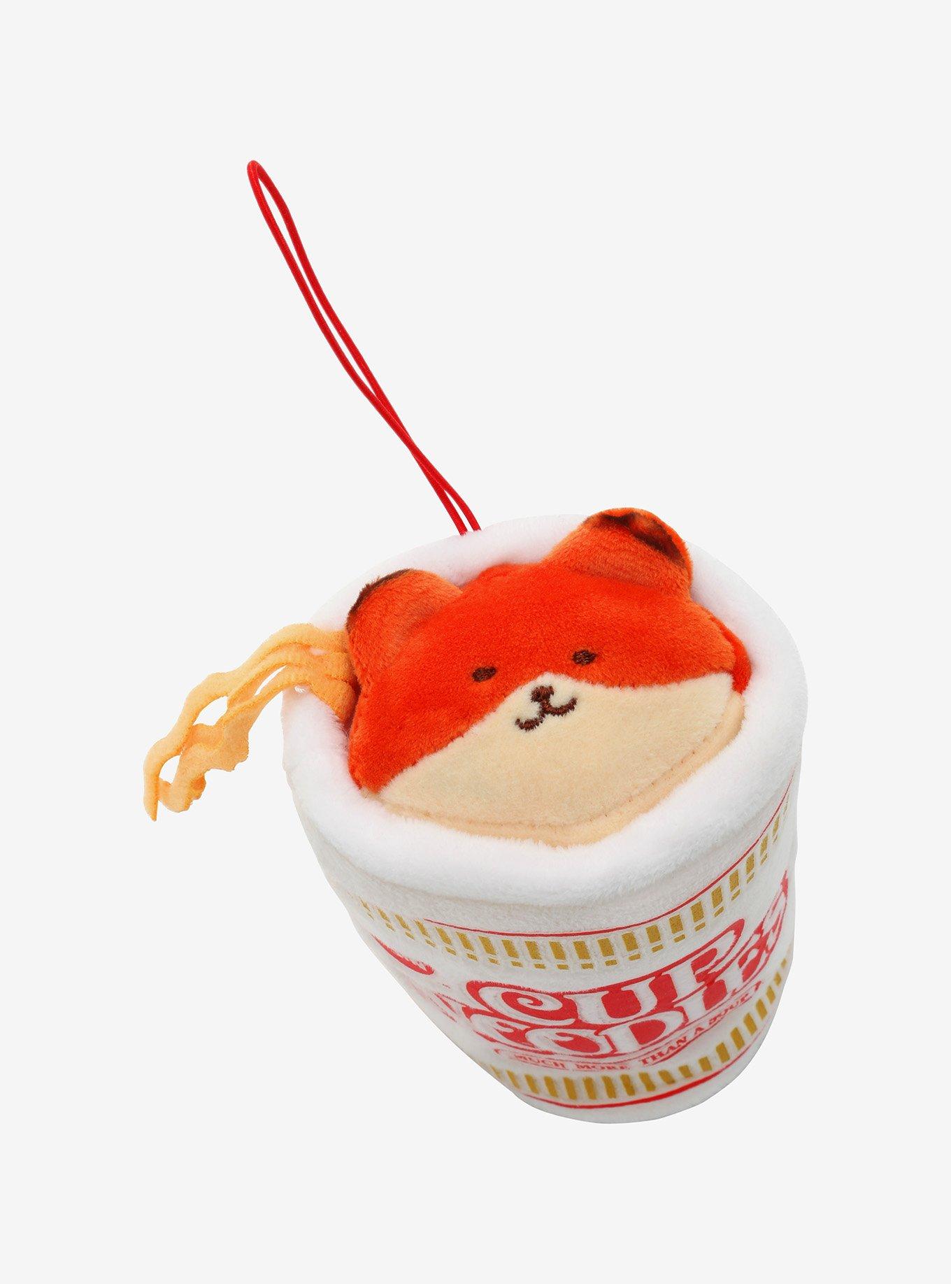 Nissin Cup Noodles X Anirollz Foxiroll Mini Plush Key Chain | Hot Topic