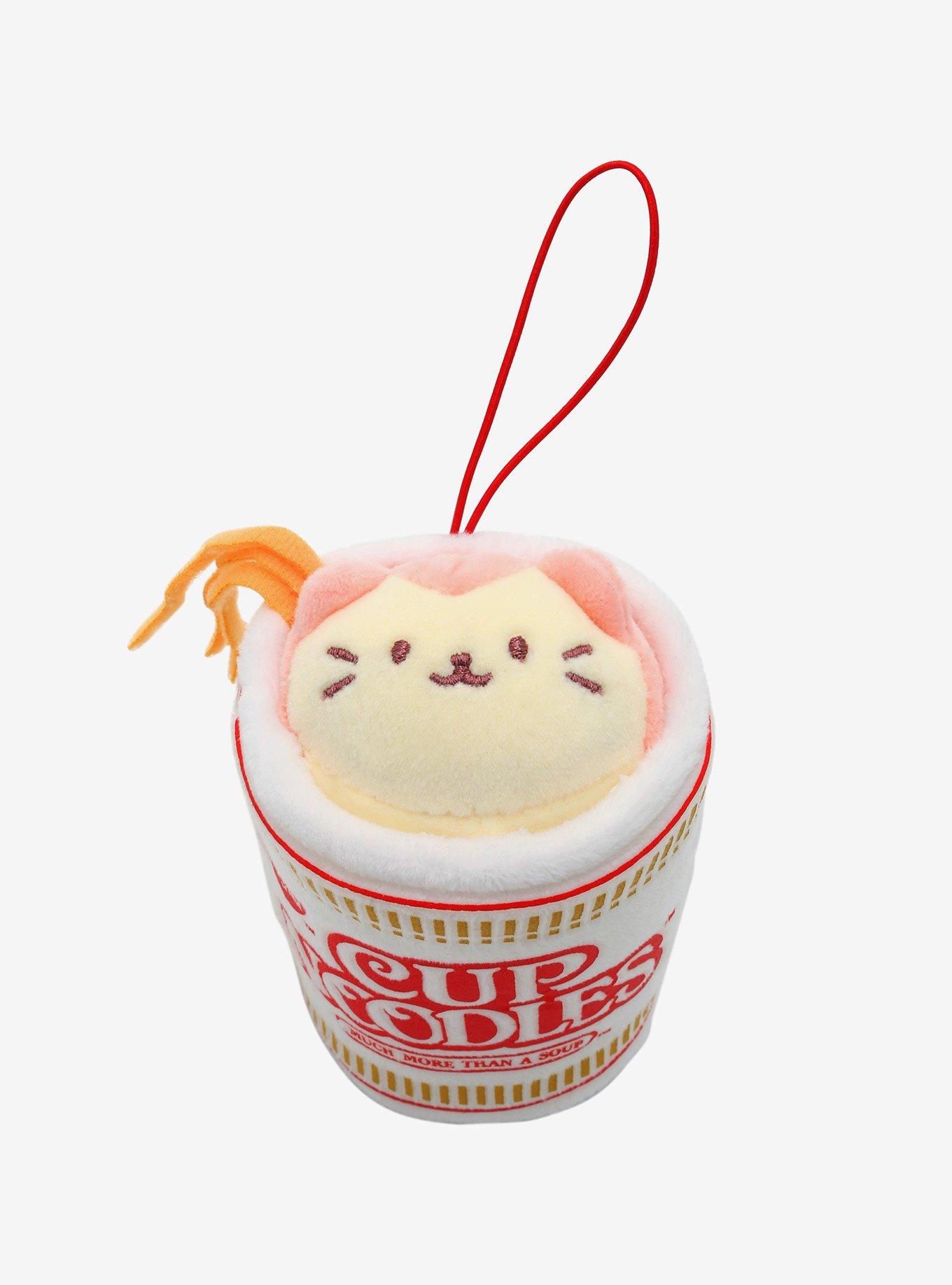 Nissin Cup Noodles X Anirollz Kittiroll Mini Plush Key Chain | Hot Topic