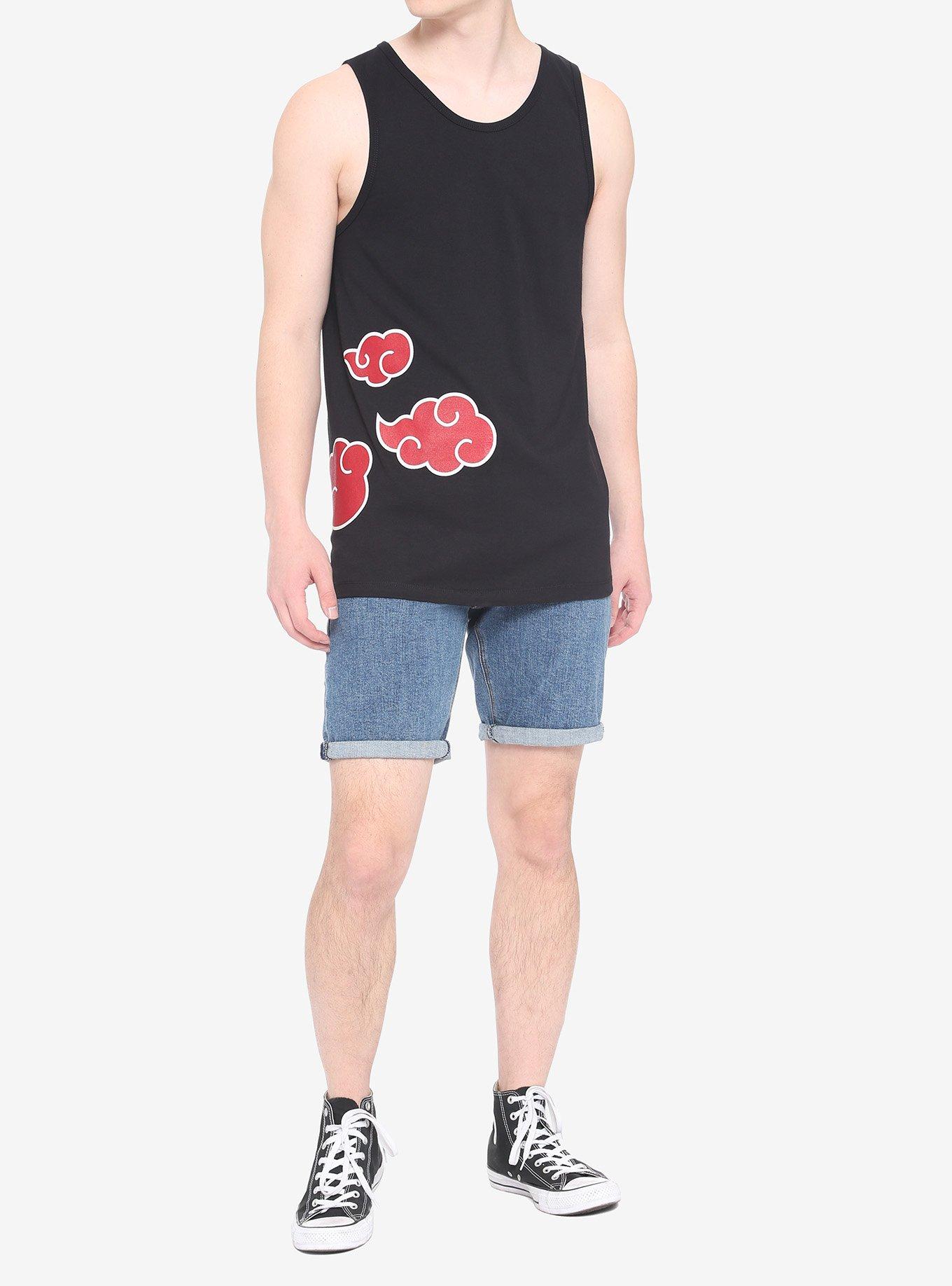 Naruto Shippuden Akatsuki Clouds Tank Top | Hot Topic
