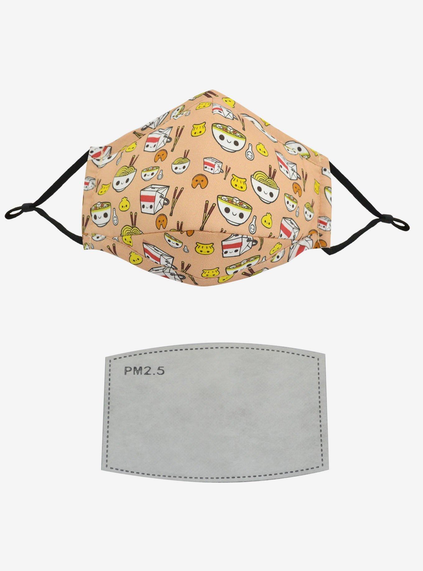 Ramen Shop Fashion Face Mask With Filter | Hot Topic