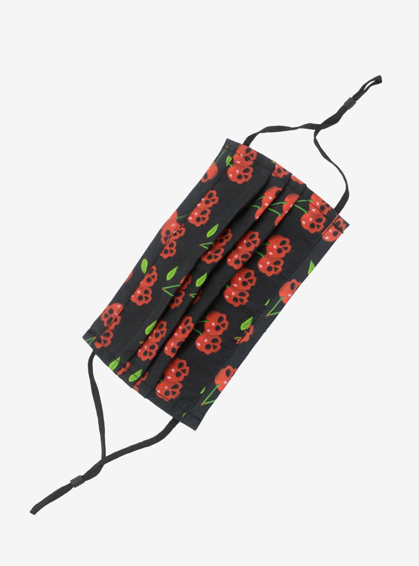 Skull Cherries Fashion Face Mask | Hot Topic