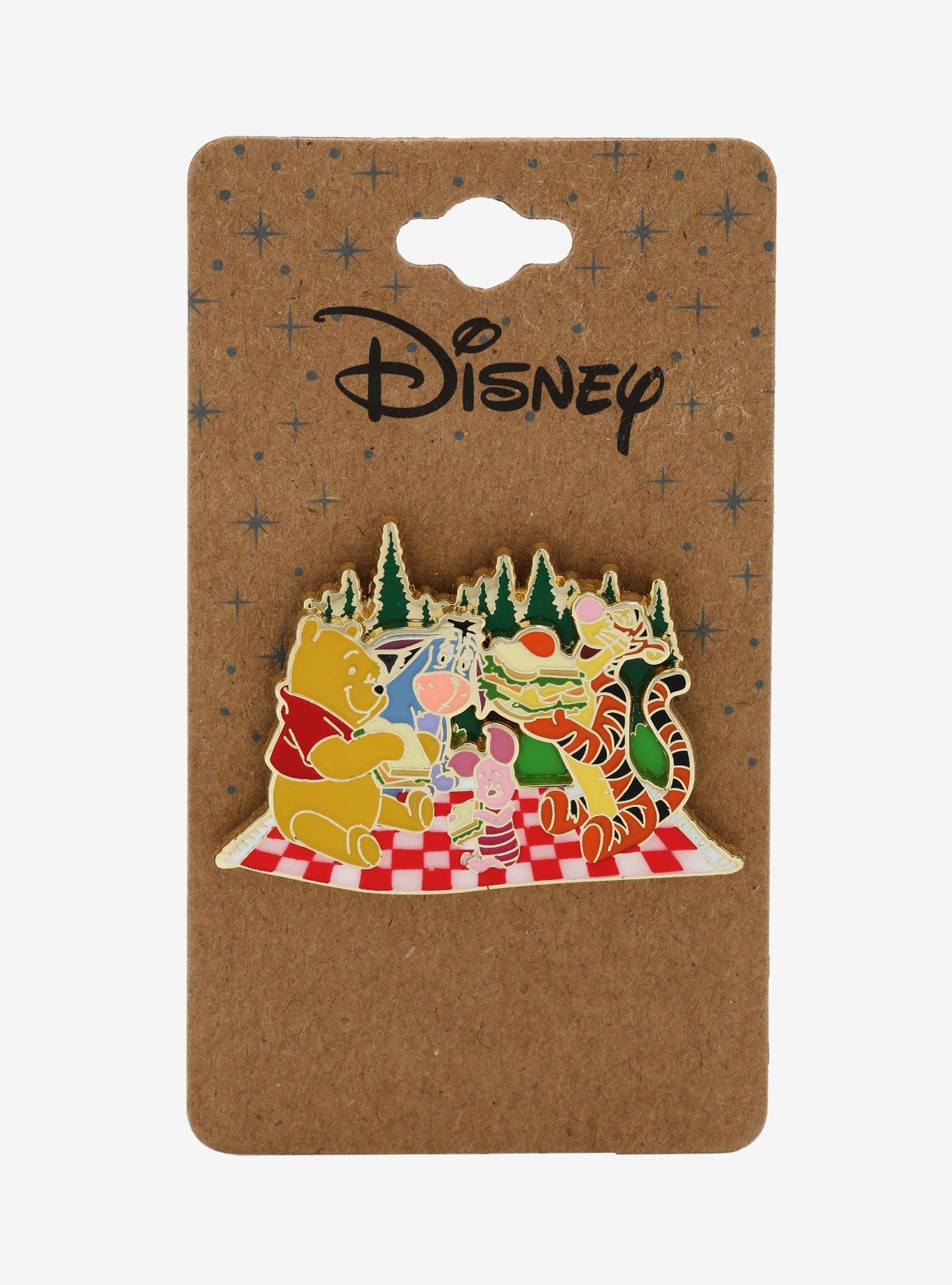 Disney Winnie the Pooh Pooh & Friends Picnic Layered Enamel Pin ...