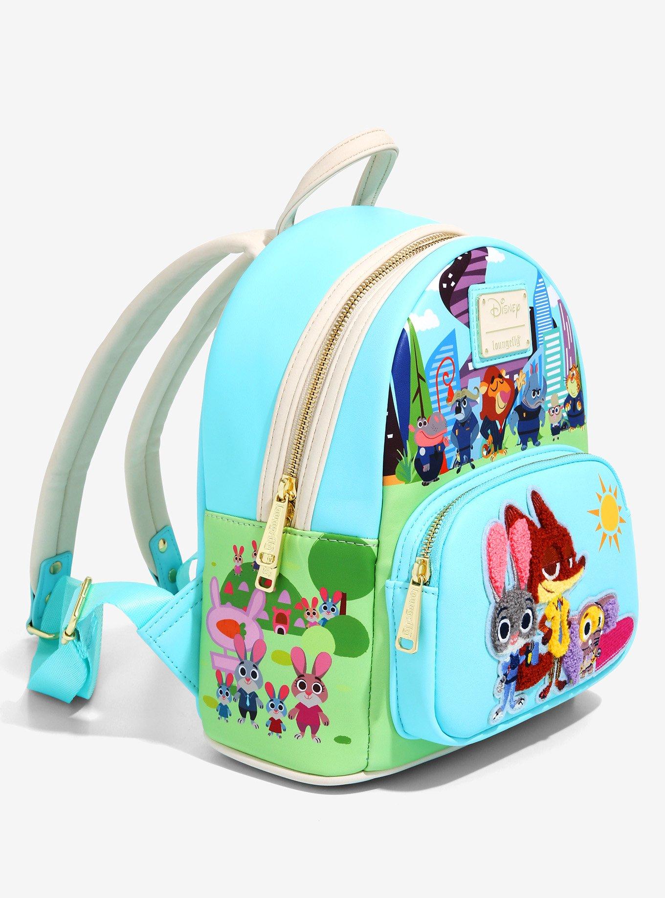 Loungefly Disney Zootopia Chibi Characters Mini Backpack | BoxLunch