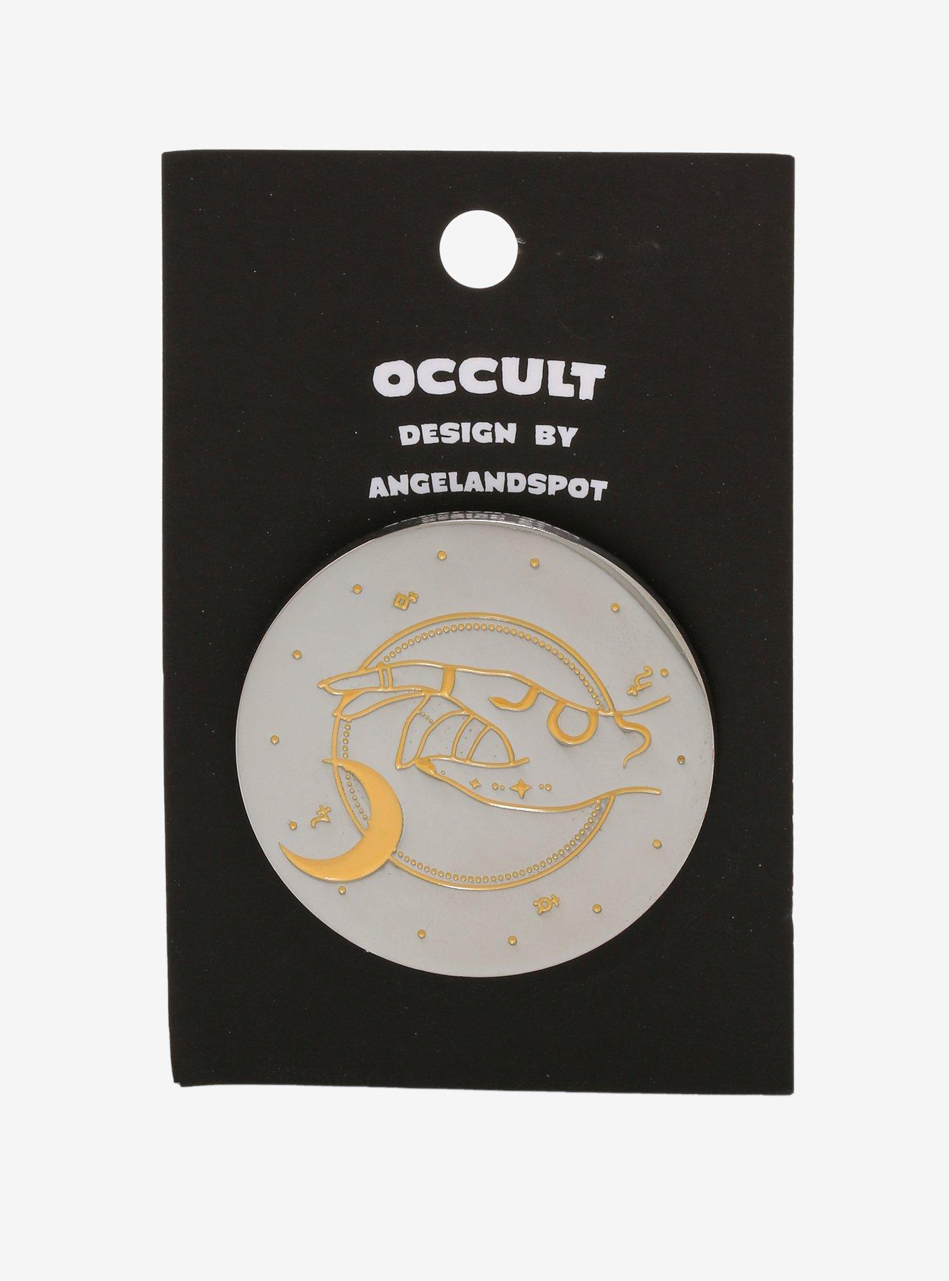Occult Hand Enamel Pin By Angelandspot | Hot Topic