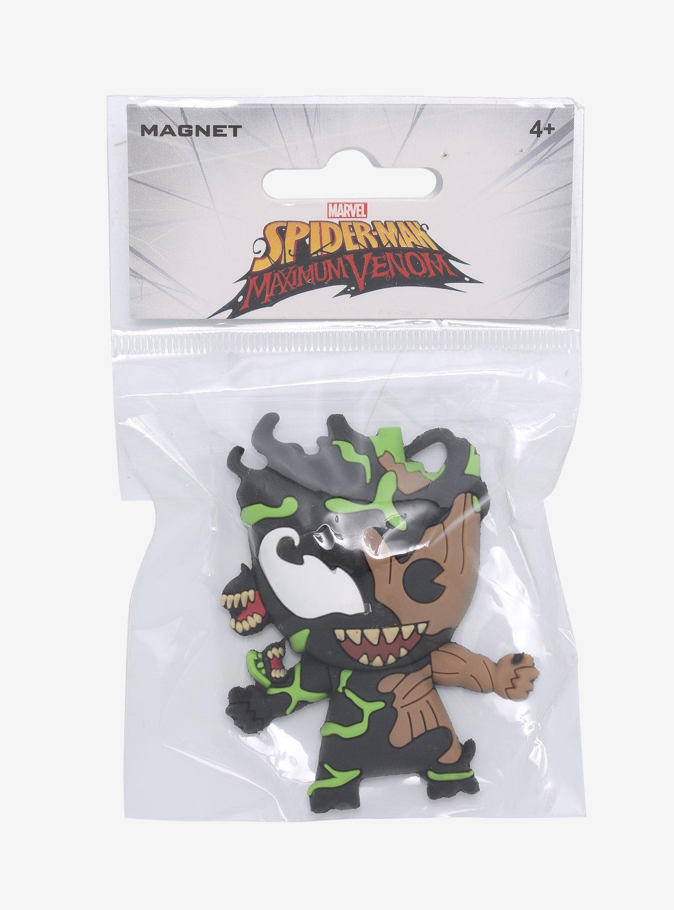 Marvel Spider-Man: Maximum Venom Groot Chibi Magnet | Hot Topic