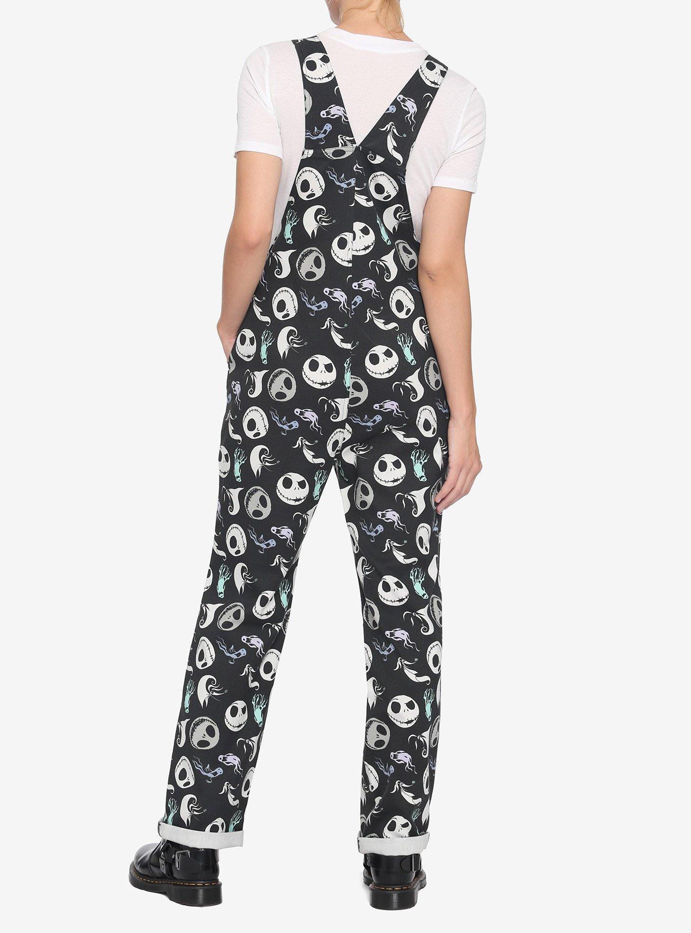 The Nightmare Before Christmas Jack & Zero Soft Overalls | Hot Topic