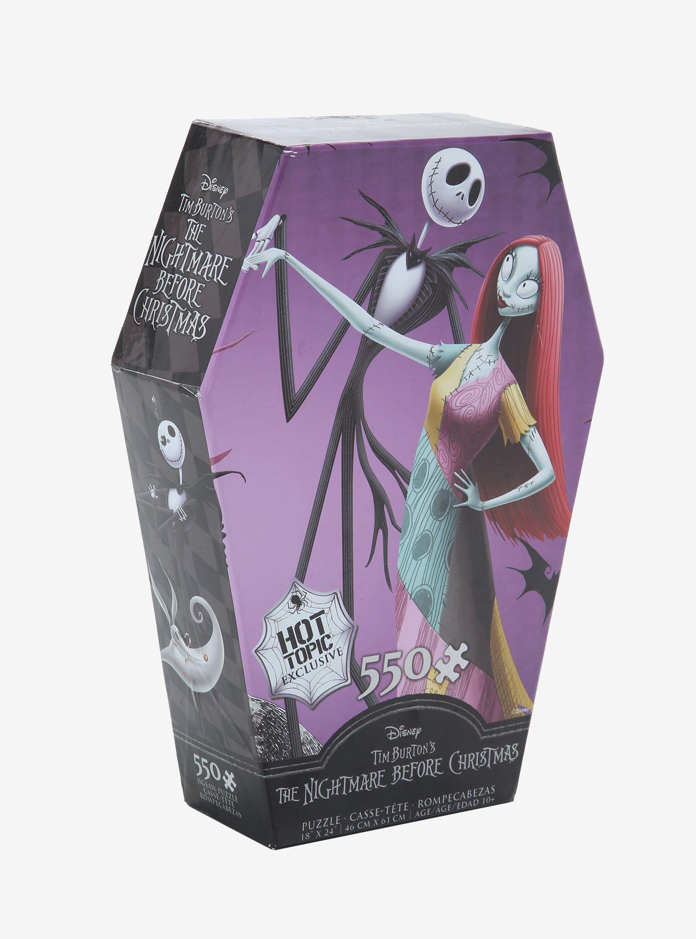 The Nightmare Before Christmas Purple Scene Puzzle Hot Topic Exclusive ...