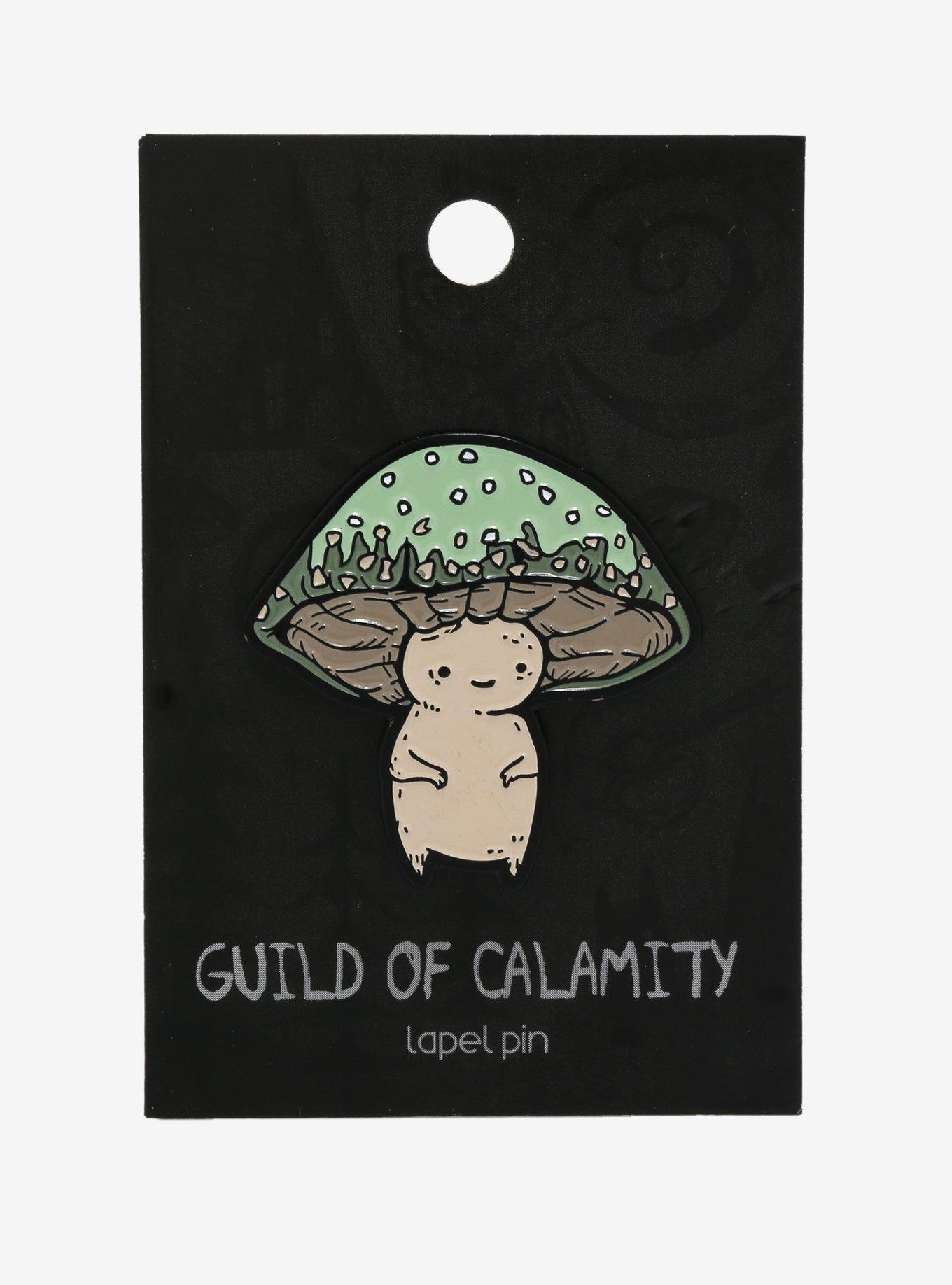 Mushroom Creature Enamel Pin By Guild of Calamity | Hot Topic