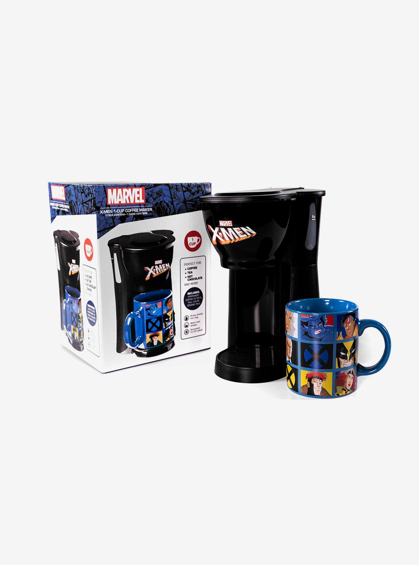 Marvel X-Men Single Cup Coffee Maker With Mug